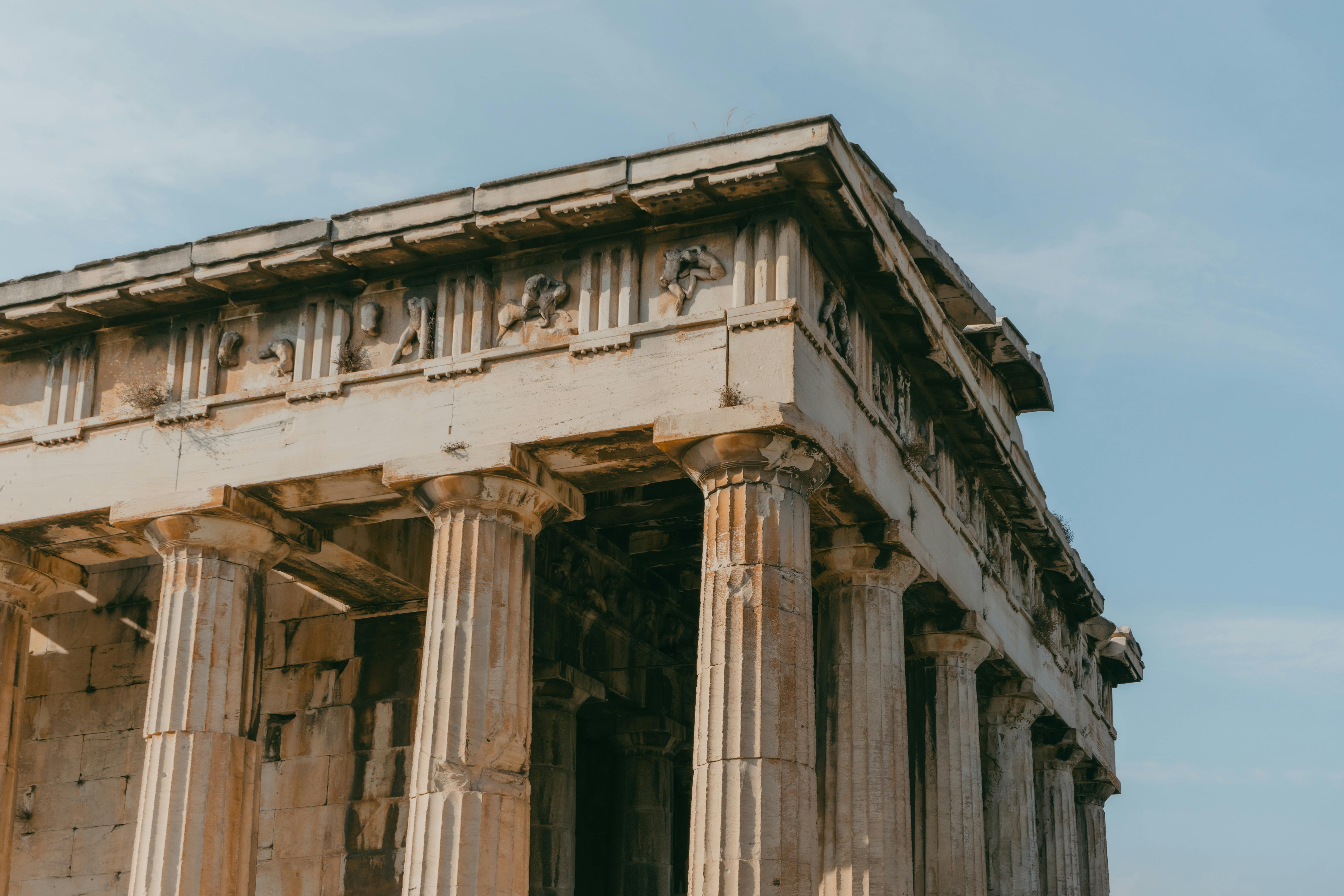 Ingyenes stockfotó ebben a témában: antik építészet, athén, athén, görögország, athéni építészet ...