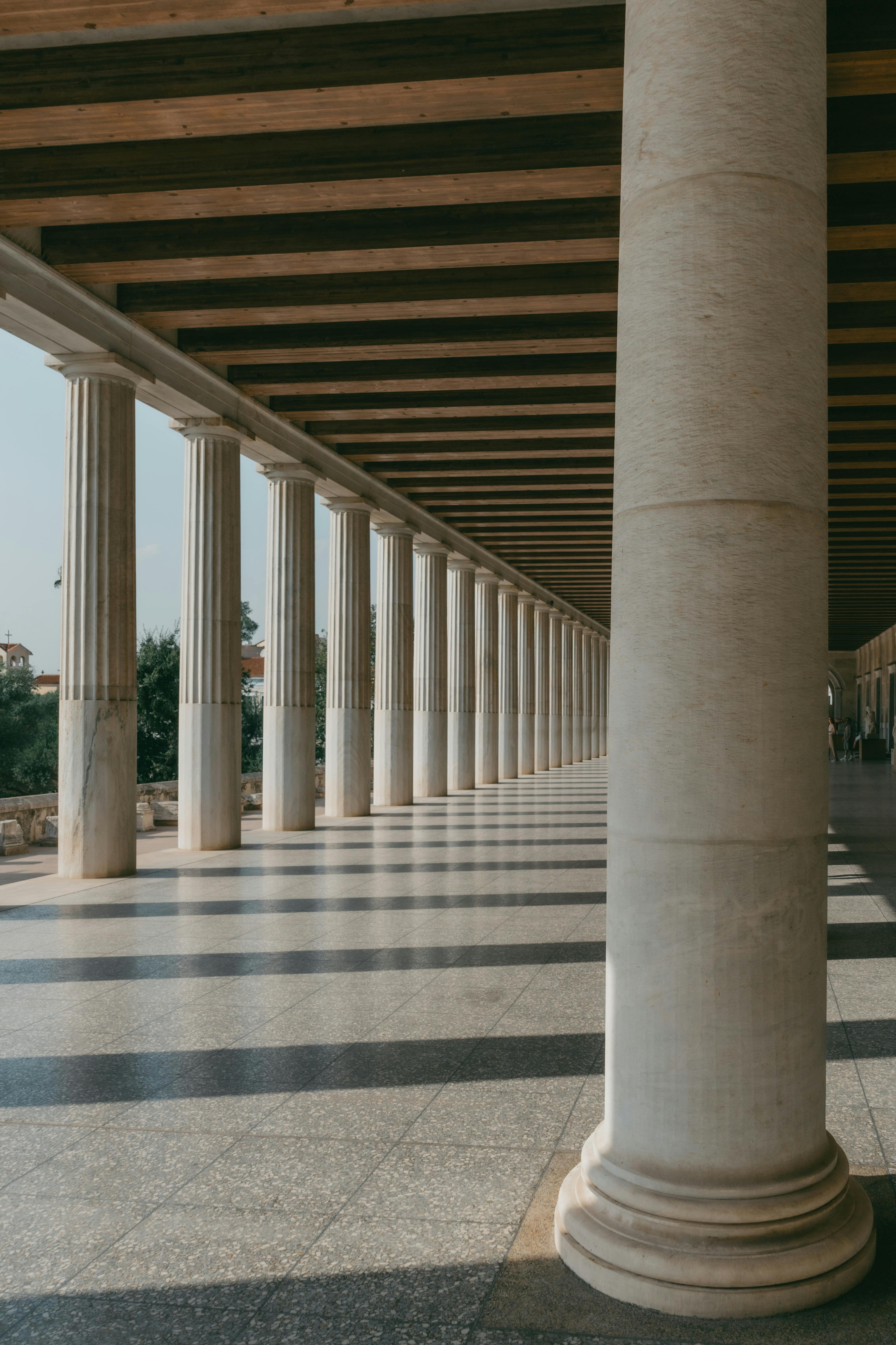 Stoa Attalosa in Athens · Free Stock Photo