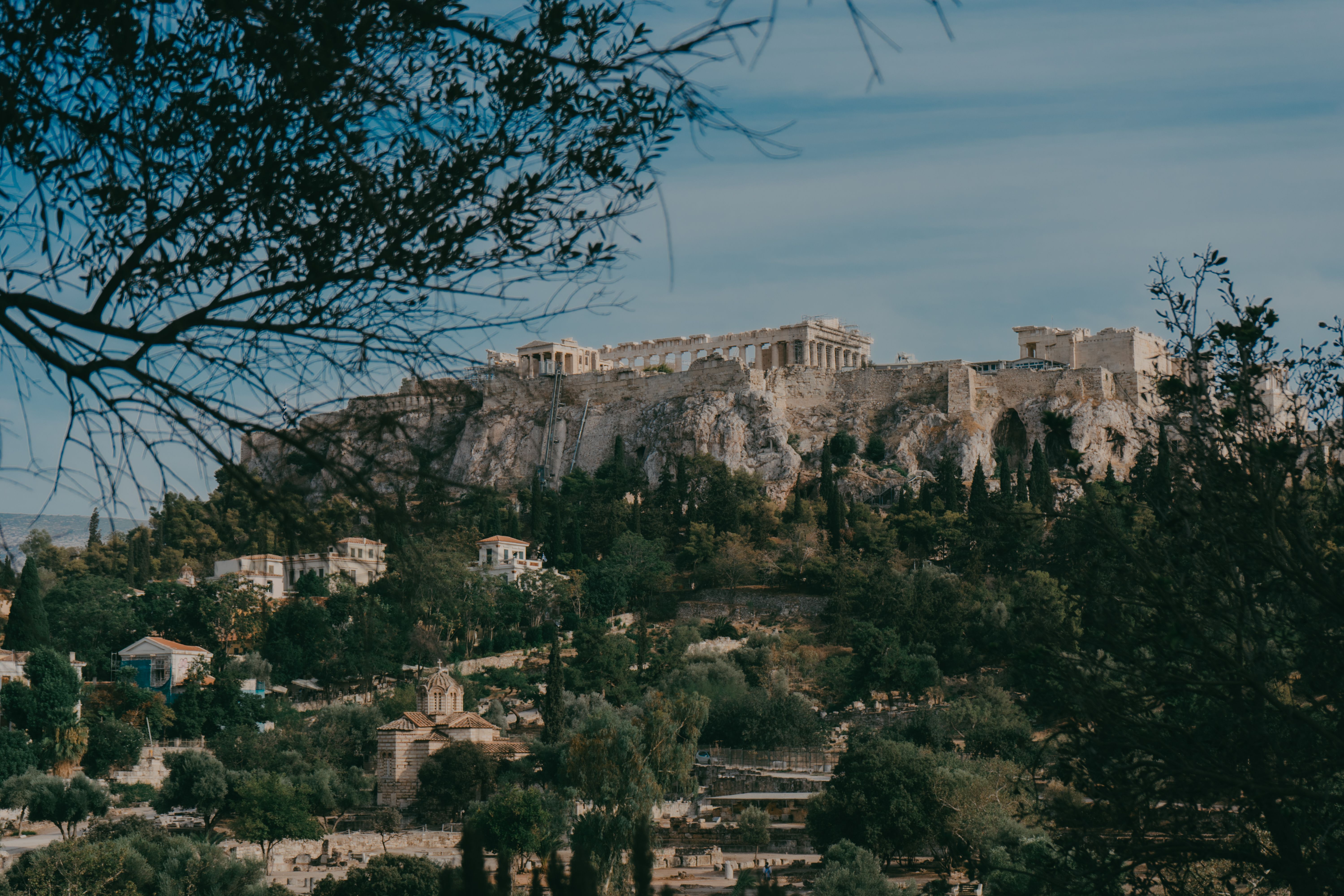 View of the Acropolis, Athens, Greece · Free Stock Photo