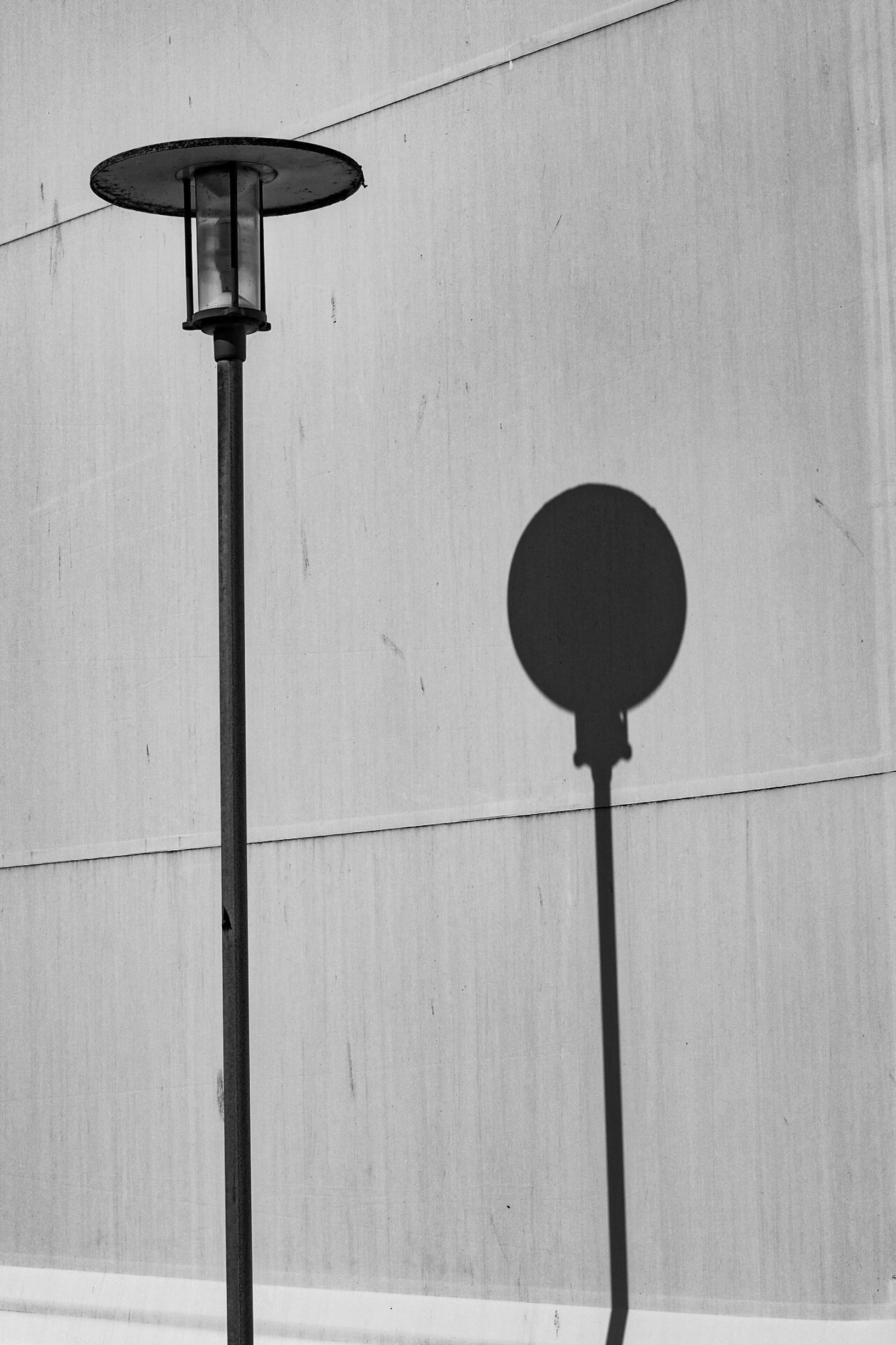 shadow of lamp post · Free Stock Photo