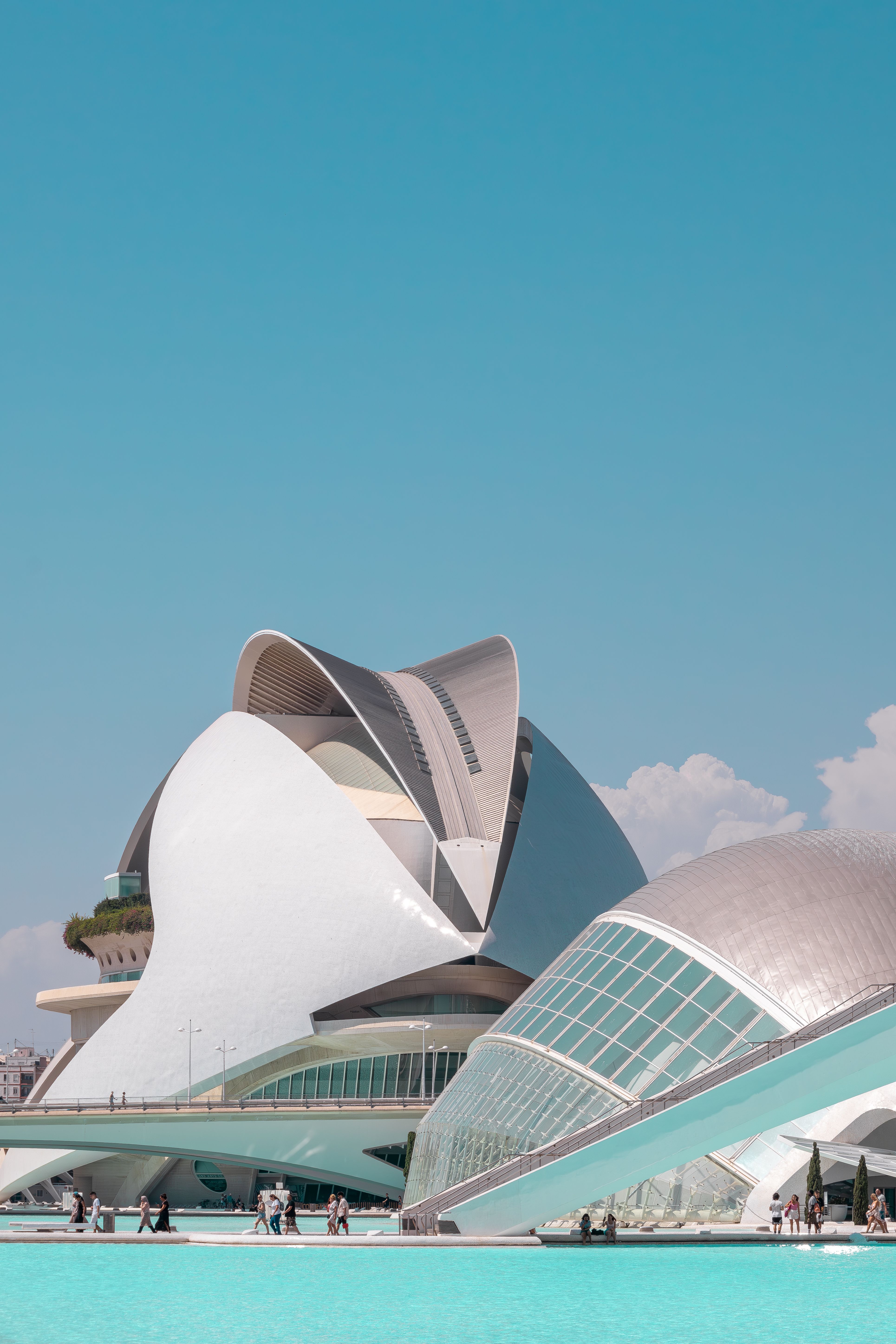 White Concrete Building Under Blue Sky · Free Stock Photo