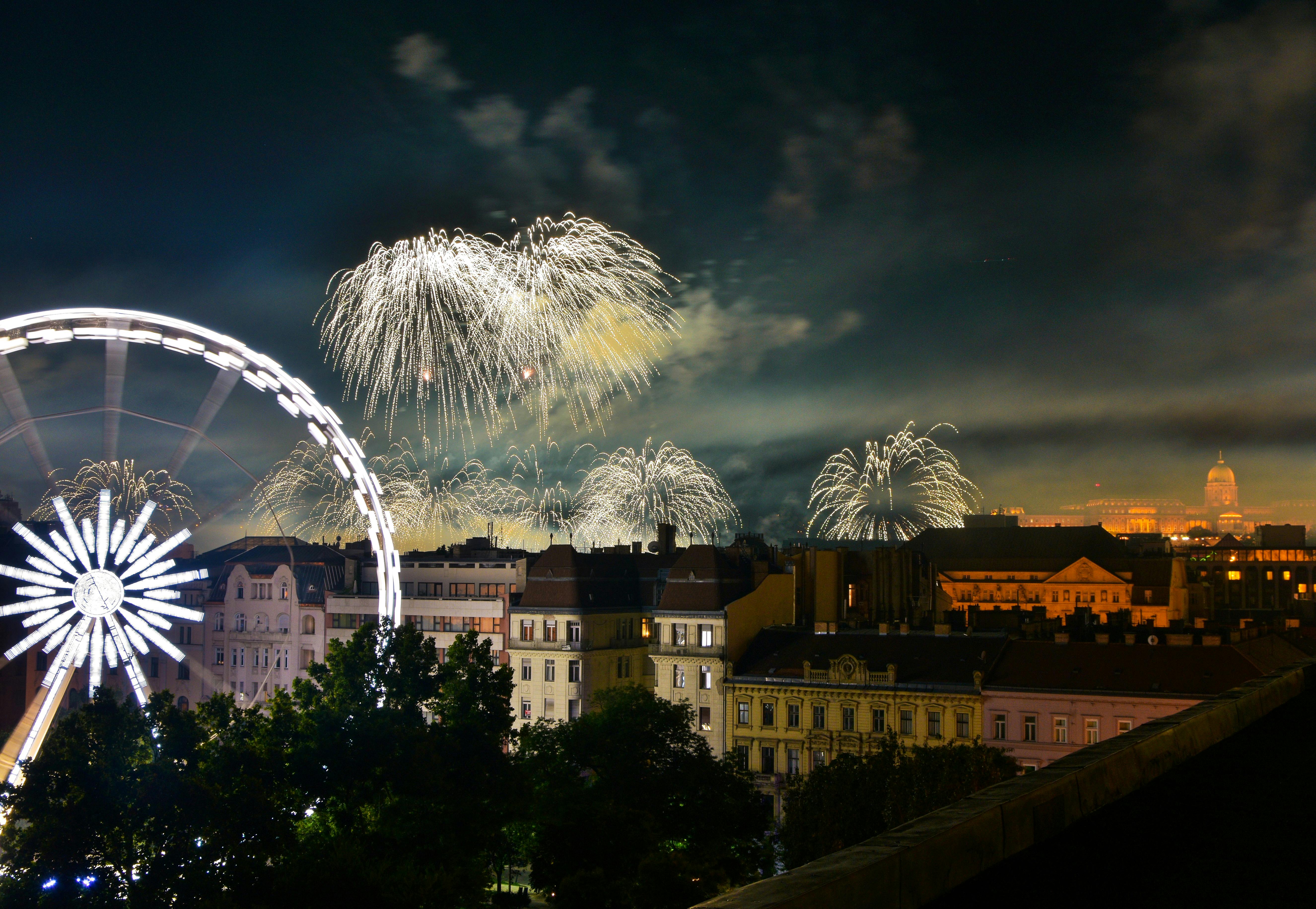 Fireworks Display during Nighttime · Free Stock Photo