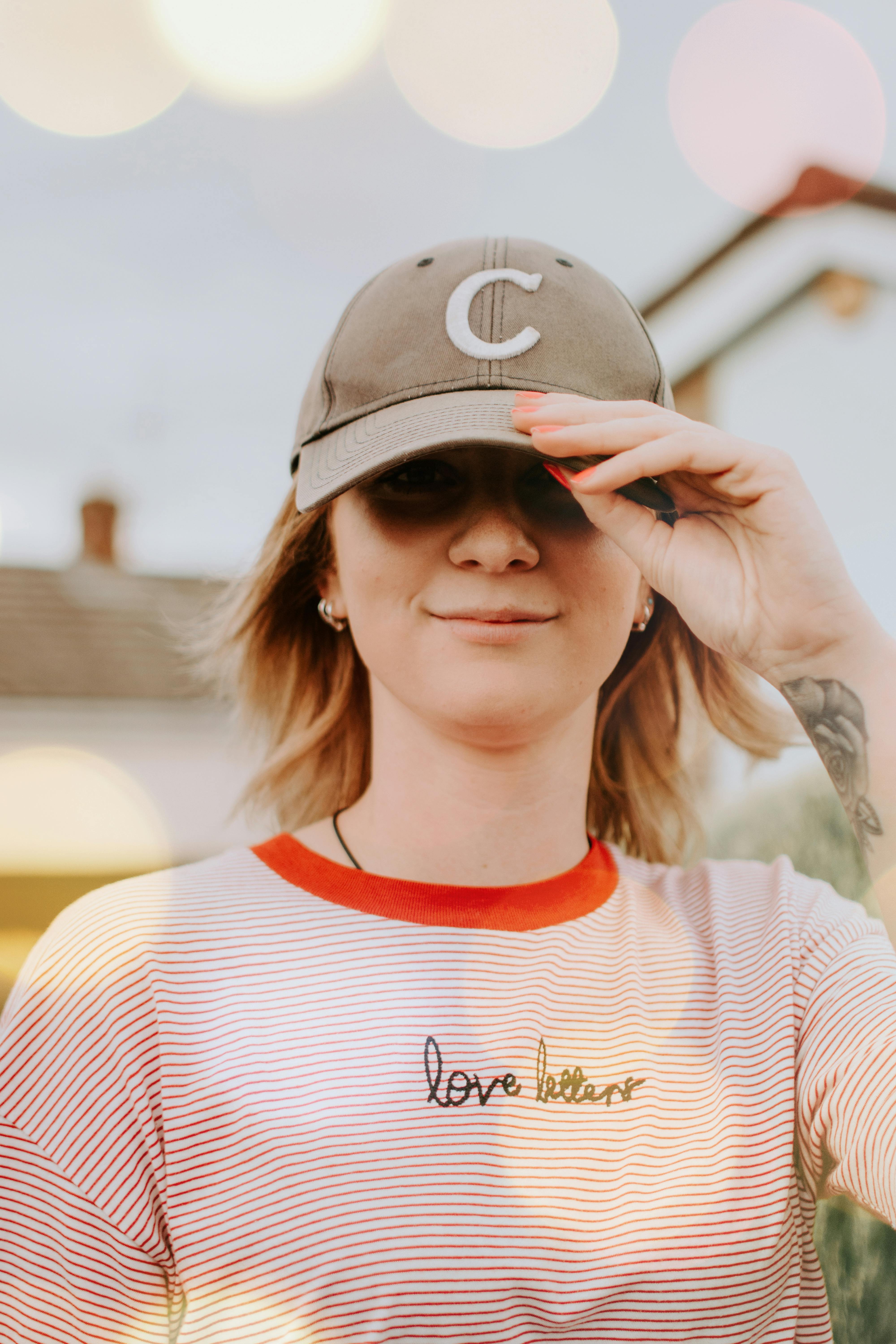 Woman Wearing A Cap · Free Stock Photo