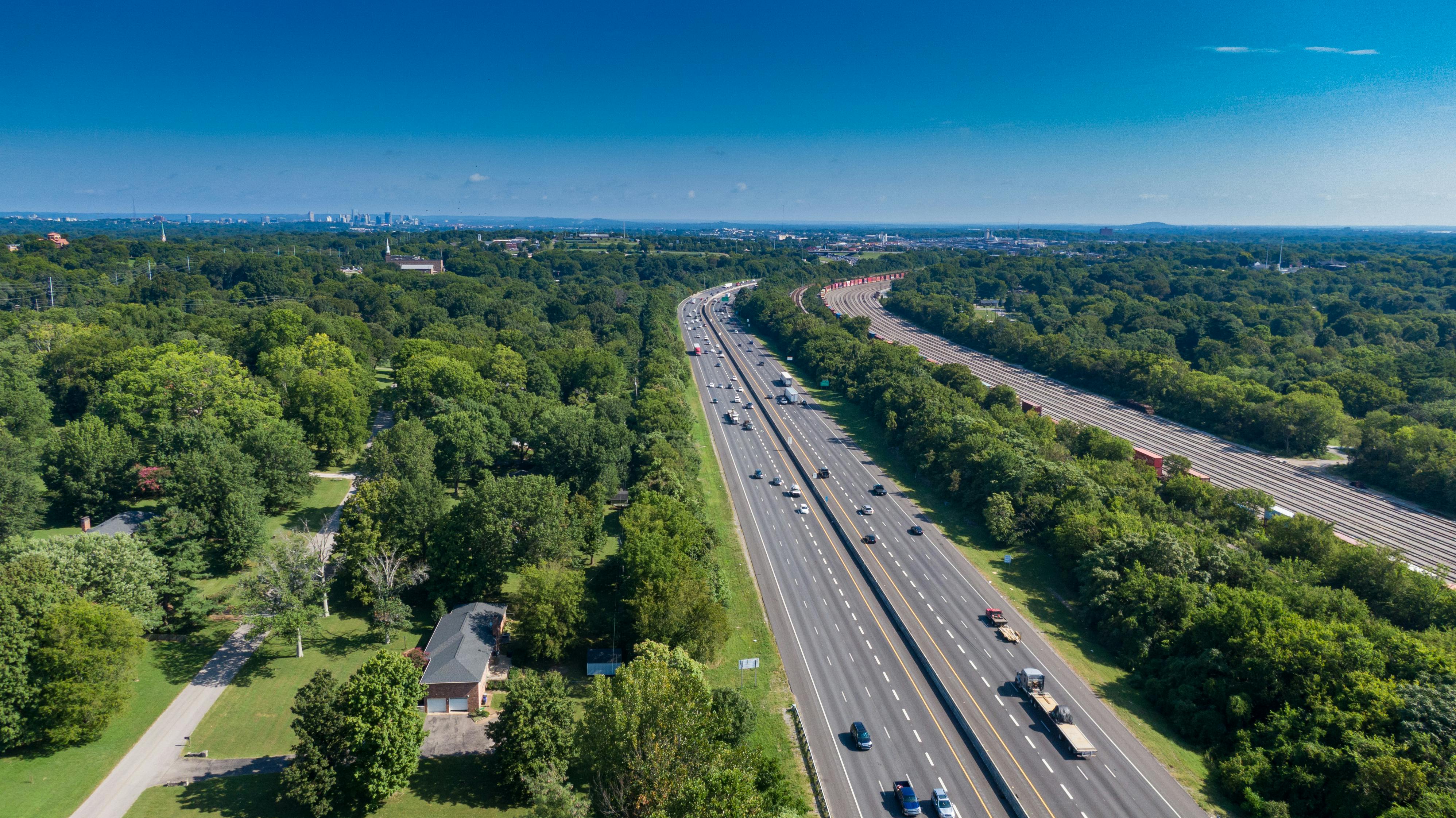 Bird's Eye View Of Road During Daytime · Free Stock Photo