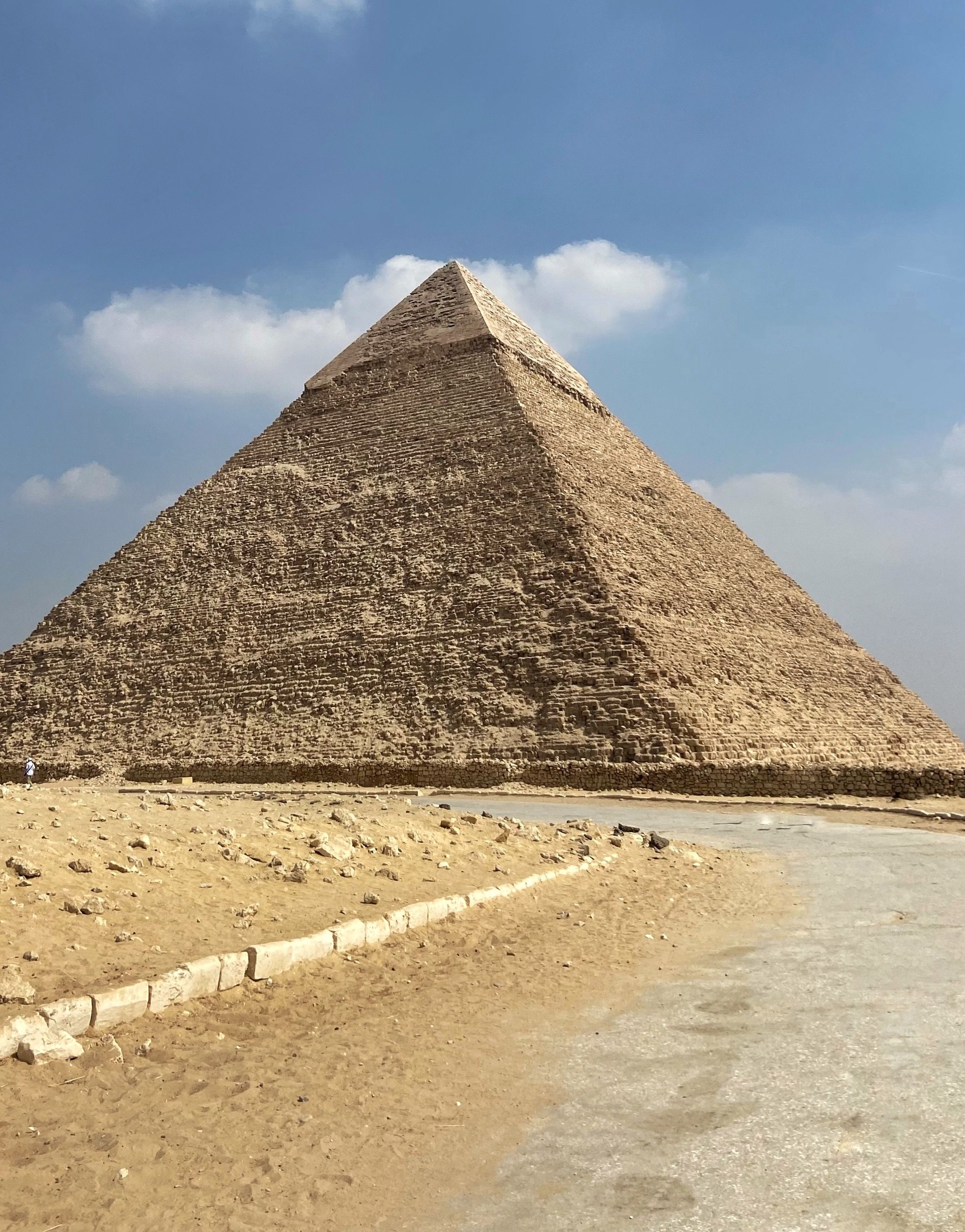 Man Taking Photo of the Great Pyramid · Free Stock Photo