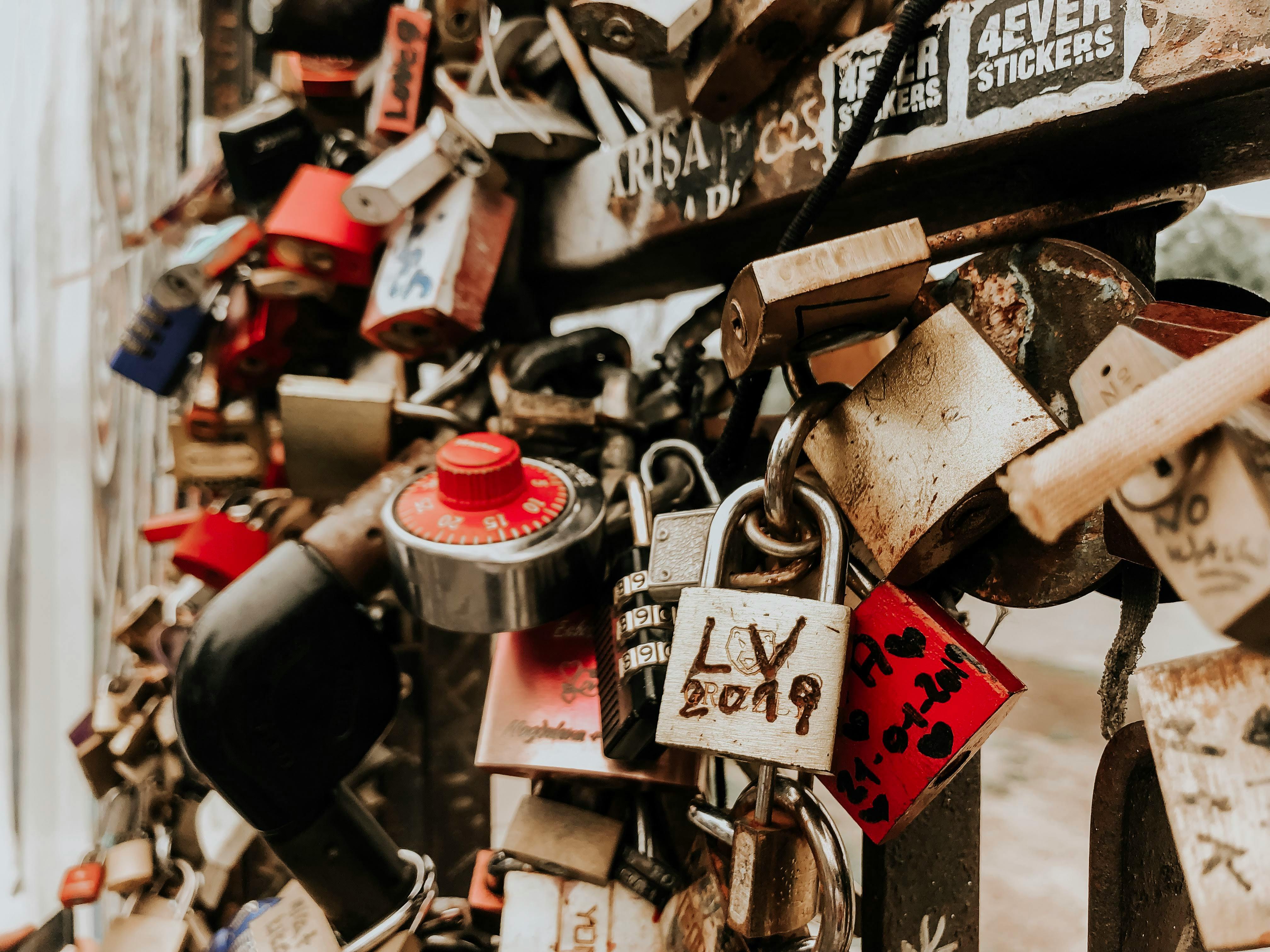 Padlock Fence · Free Stock Photo