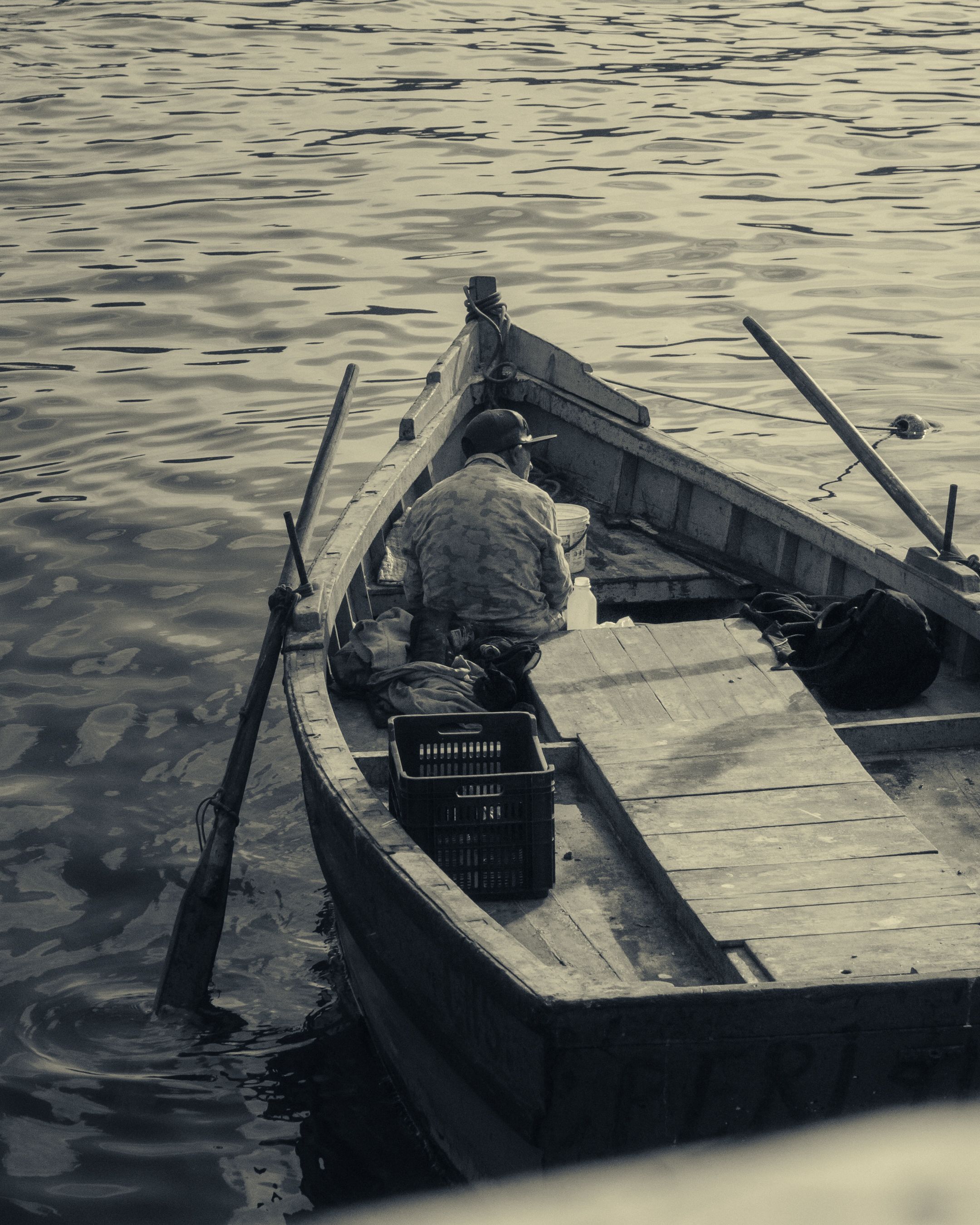 Fisherman On Boat · Free Stock Photo