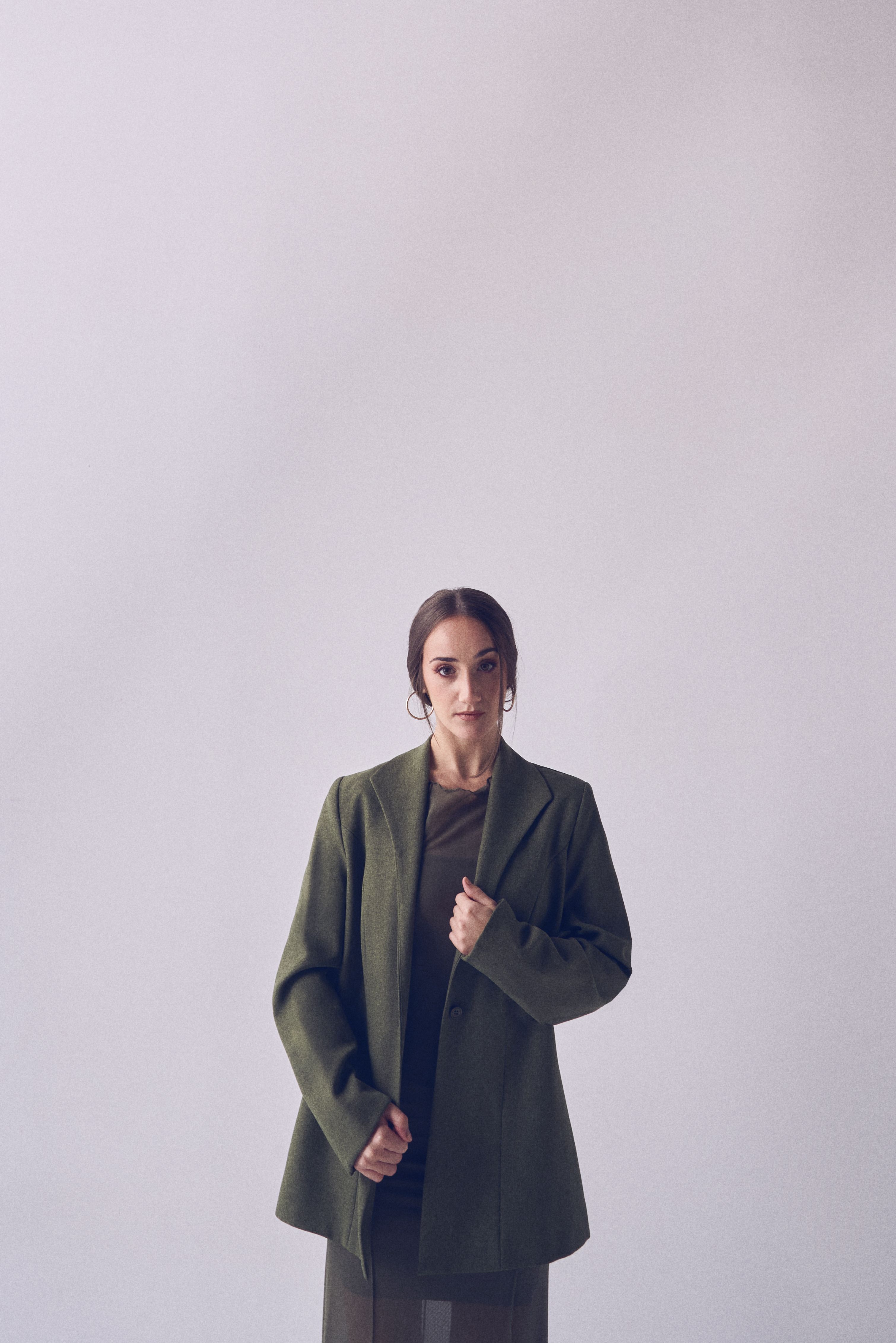 Model Wearing a Black Jacket · Free Stock Photo