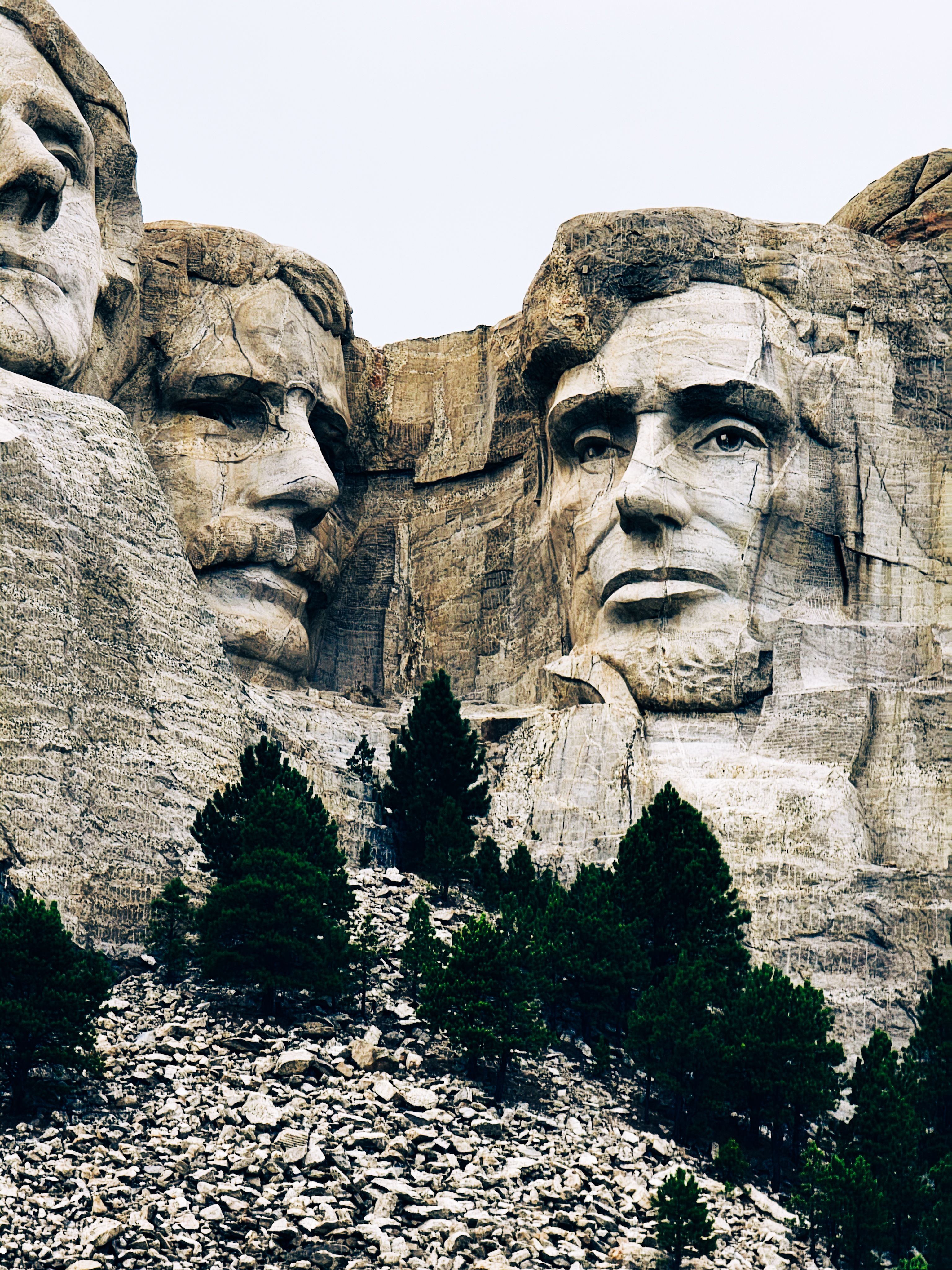 Granite Mount Rushmore National Memorial in USA · Free Stock Photo