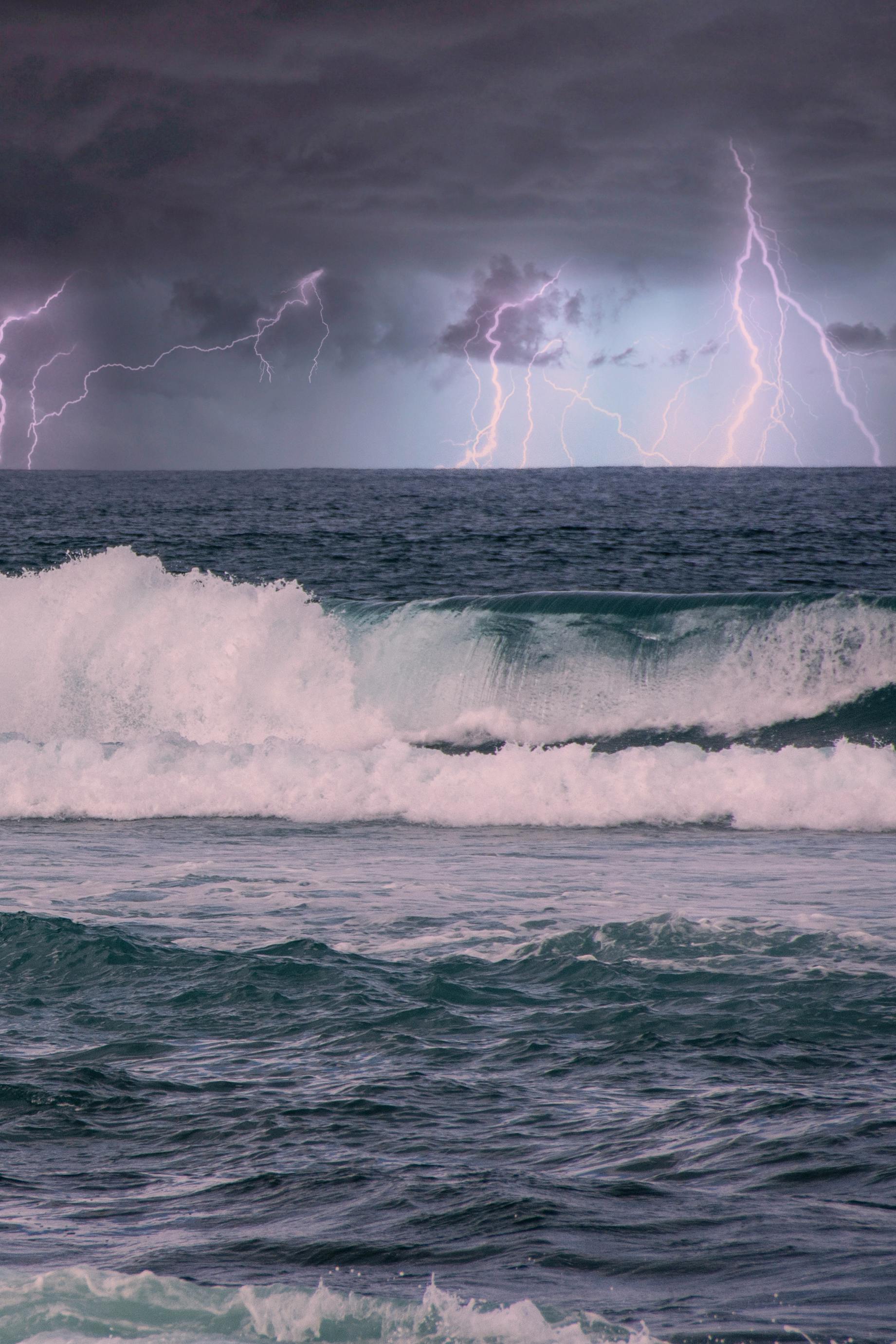 Ocean Storm Lightning
