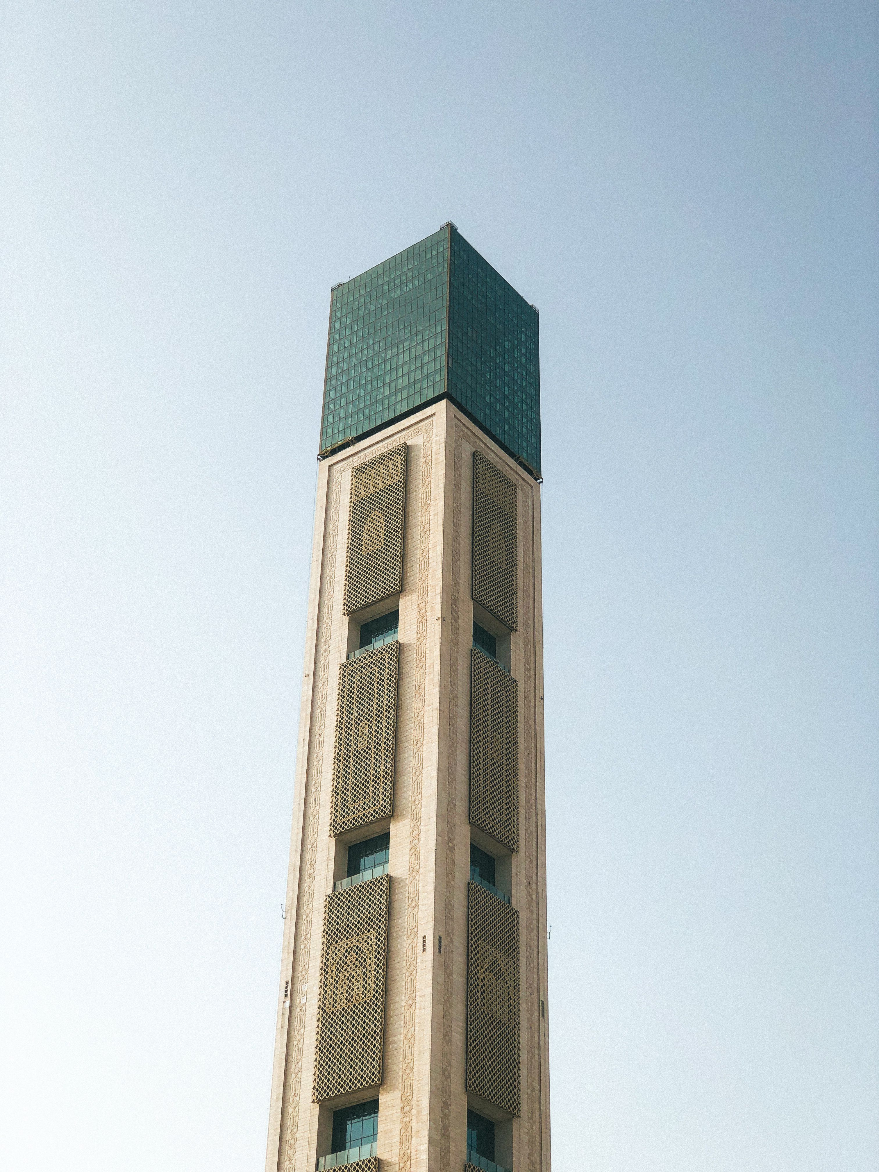 Minaret of the Great Mosque of Algiers against a Clear Sky · Free Stock ...