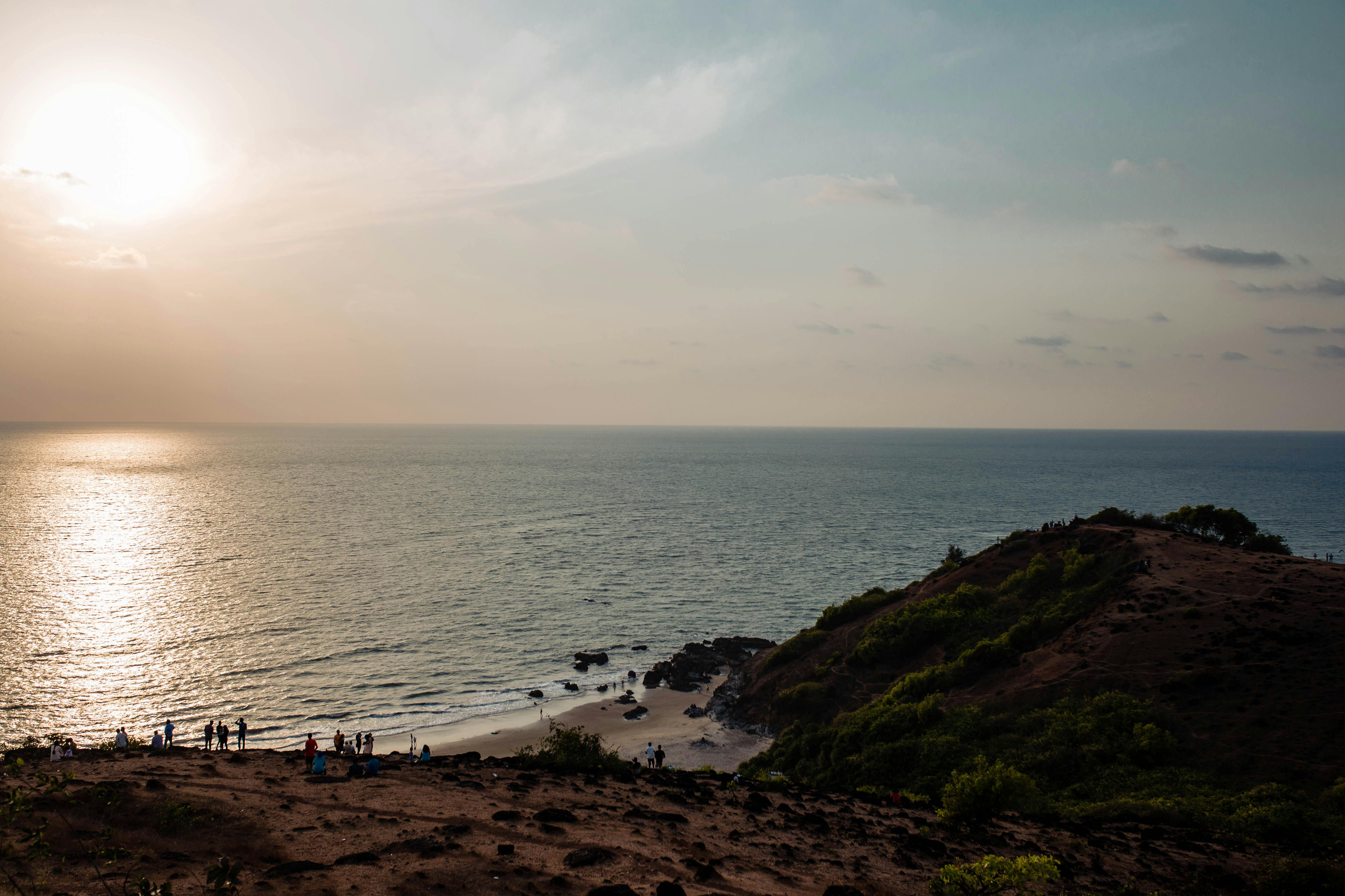 Stunning Sunset Over Mandrem Beach, Goa, India · Free Stock Photo