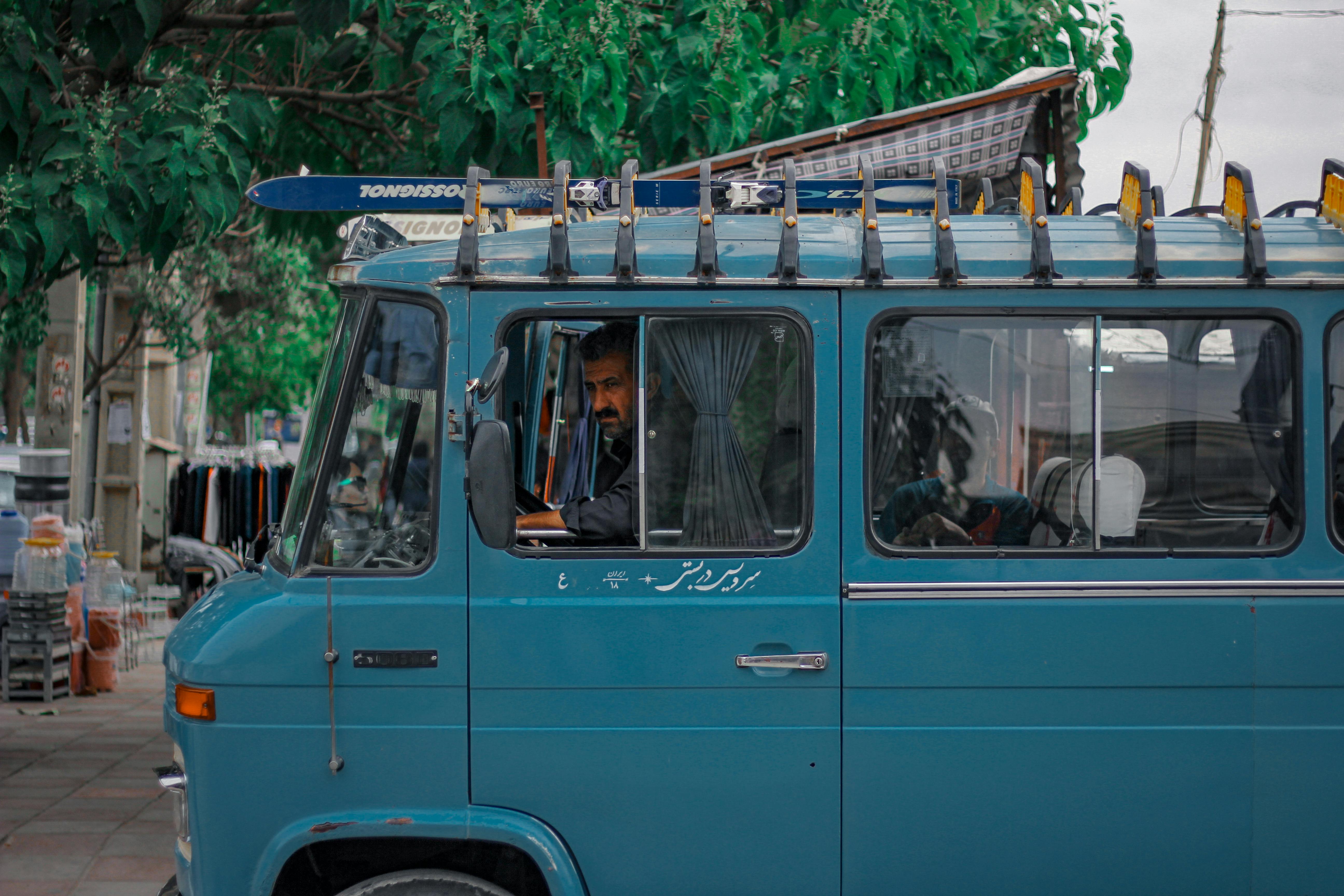 mini bus driver · Free Stock Photo