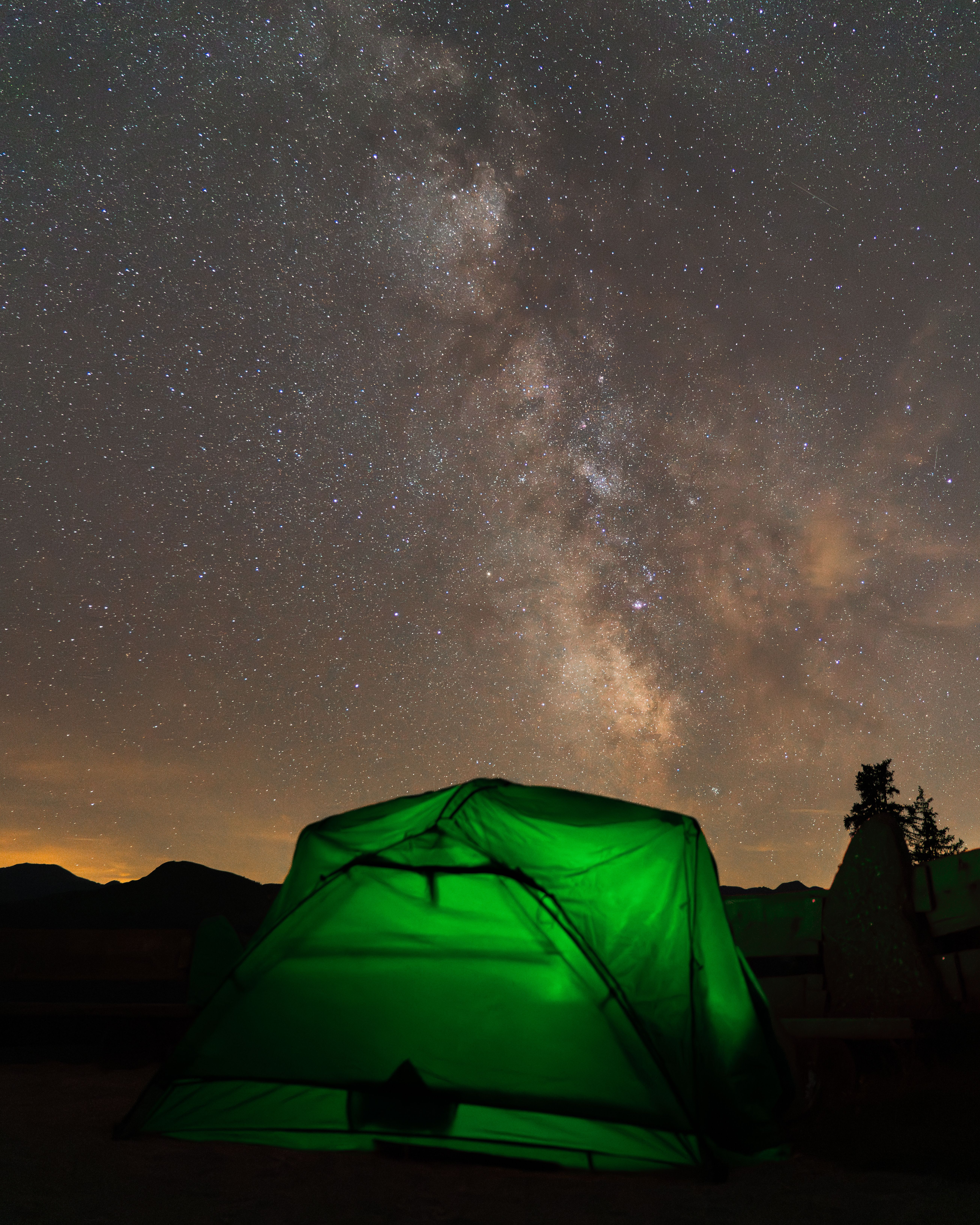 Galactic Camping · Free Stock Photo