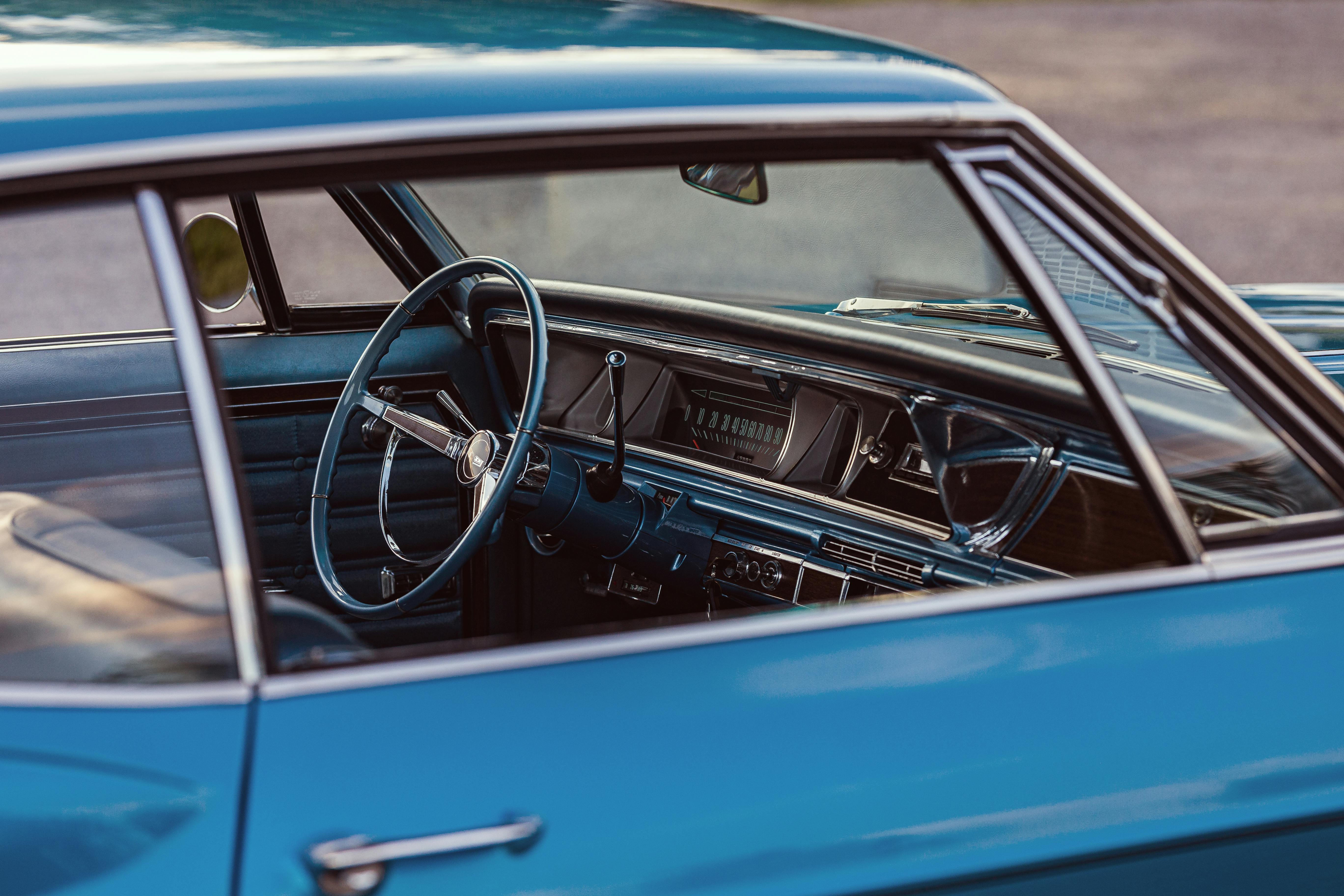 Classic 1966 Chevrolet Caprice Interior Detail · Free Stock Photo