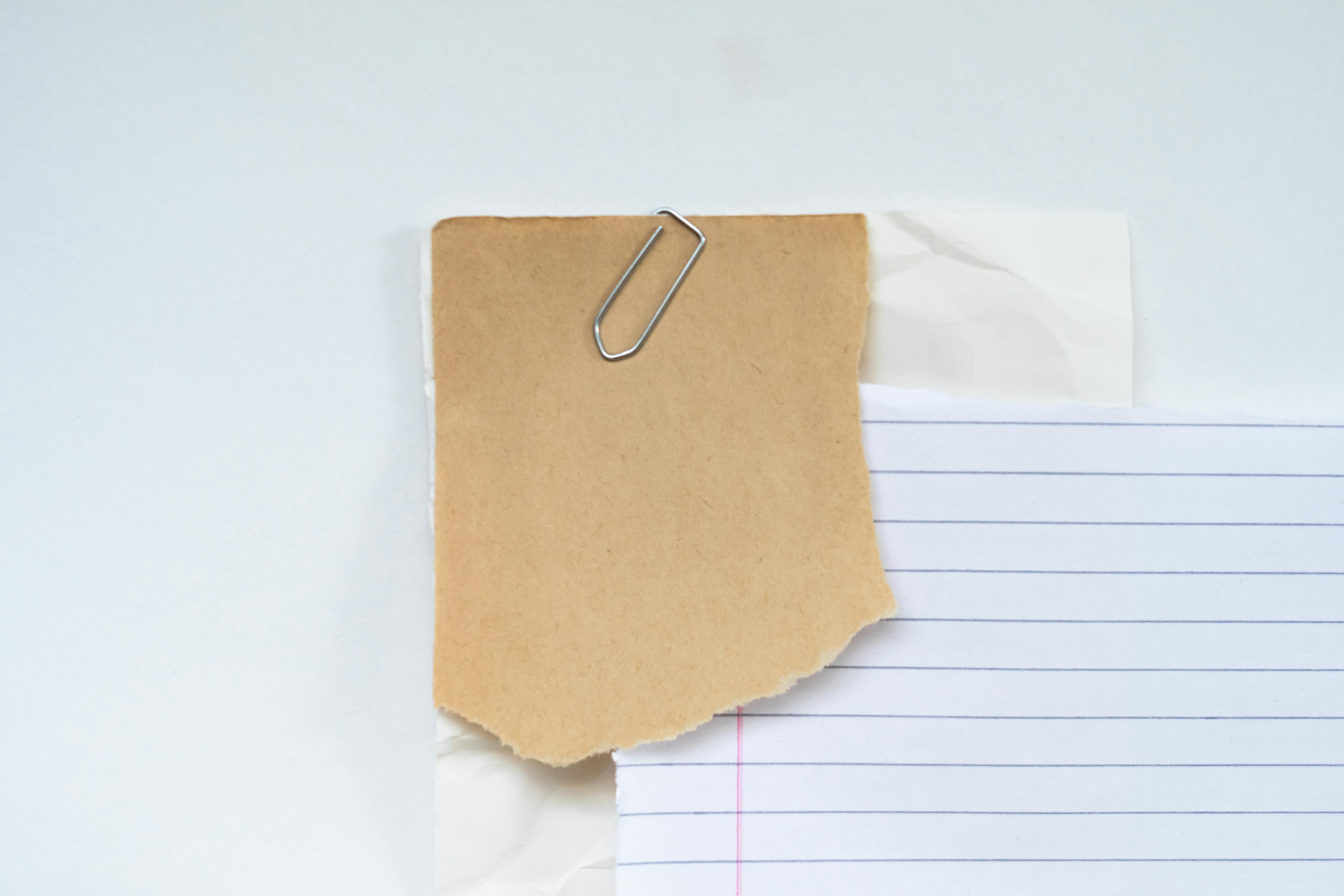 Black Point Pen On White Paper · Free Stock Photo