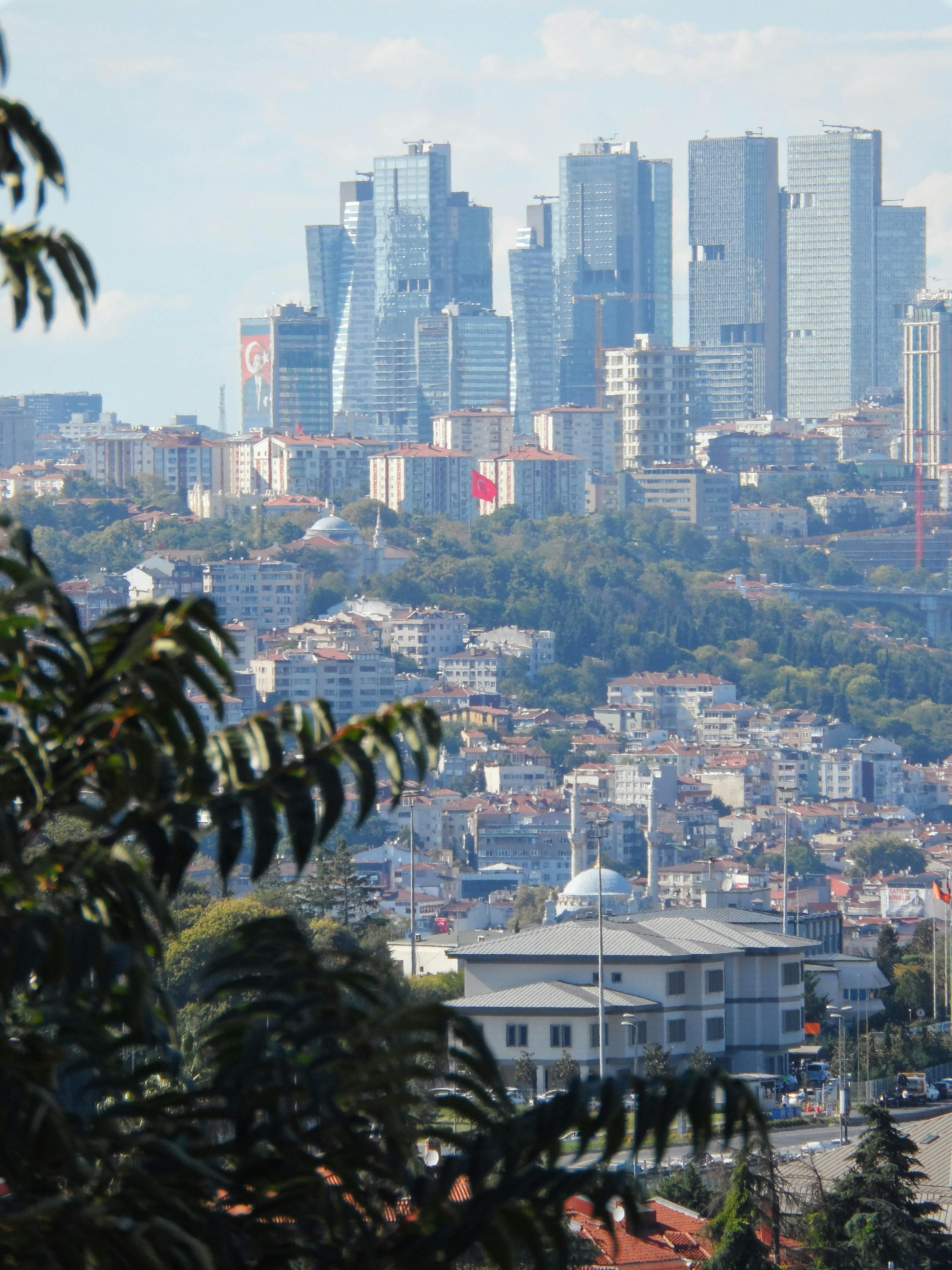 Top View of High Rise Buildings Under Sunset · Free Stock Photo