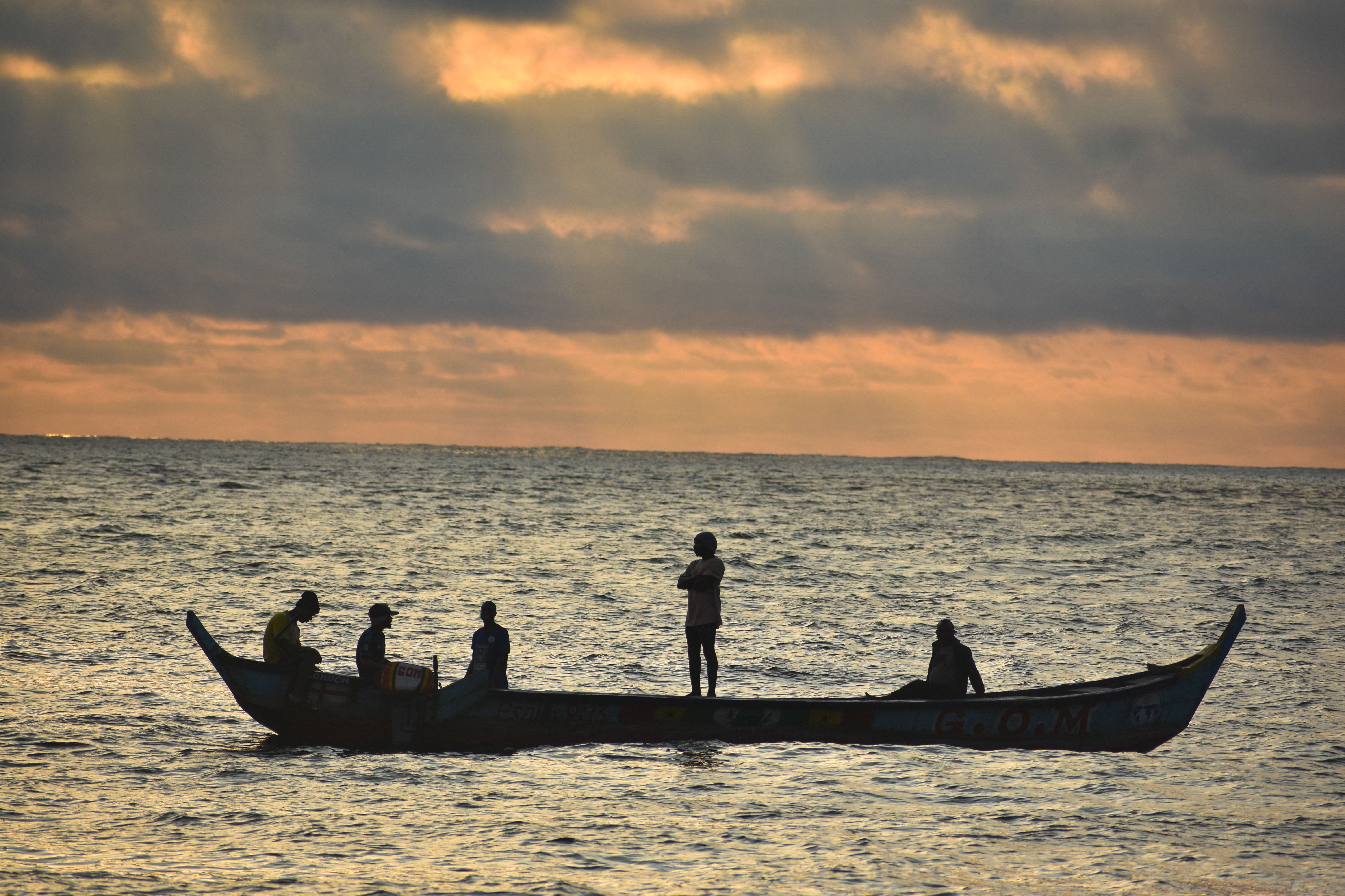 Traditional Fishing Boats on Negombo Beach · Free Stock Photo