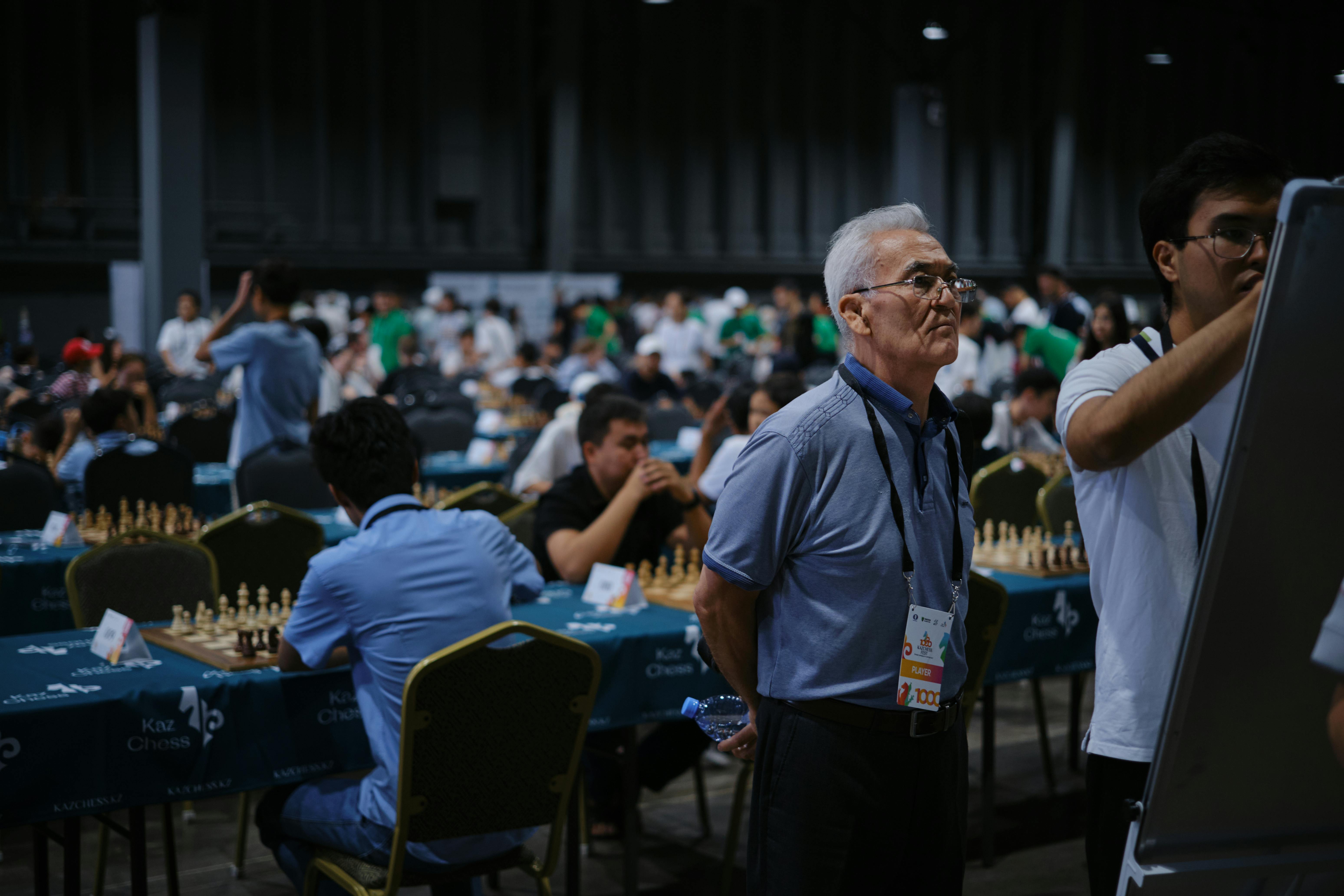 Intense Chess Tournament in Progress Indoors · Free Stock Photo