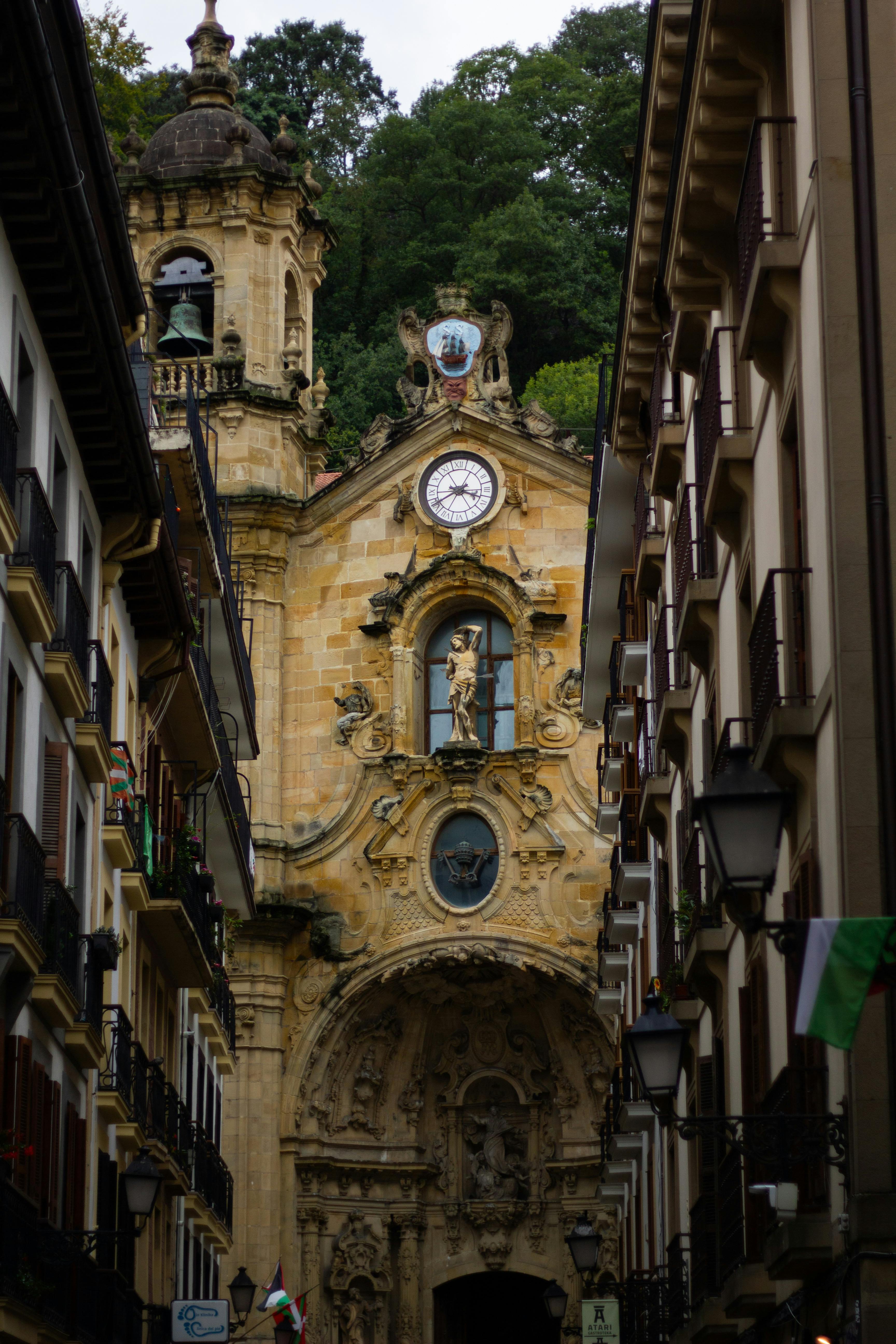 Baroque Architecture Church in San Sebastian, Spain · Free Stock Photo