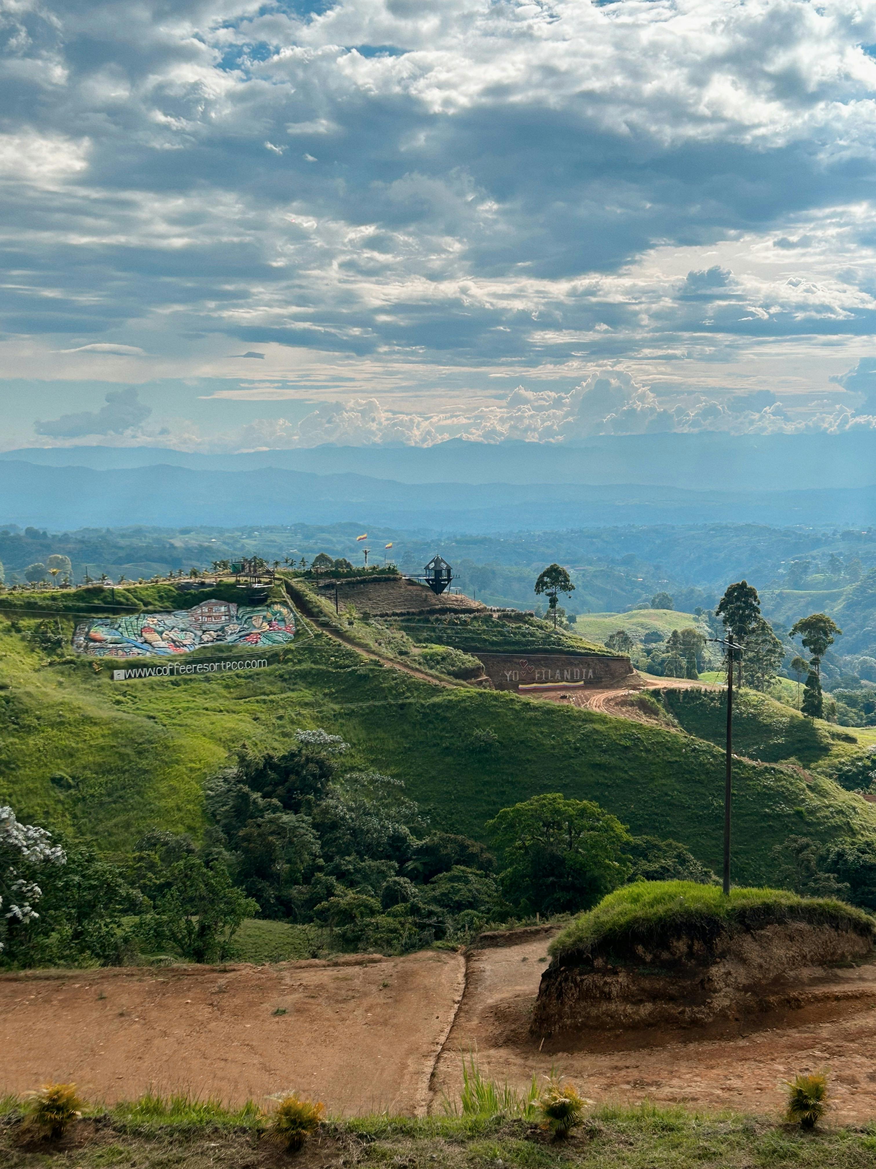Vista Panorámica De Filandia, Quindío, Colombia · Foto de stock gratuita