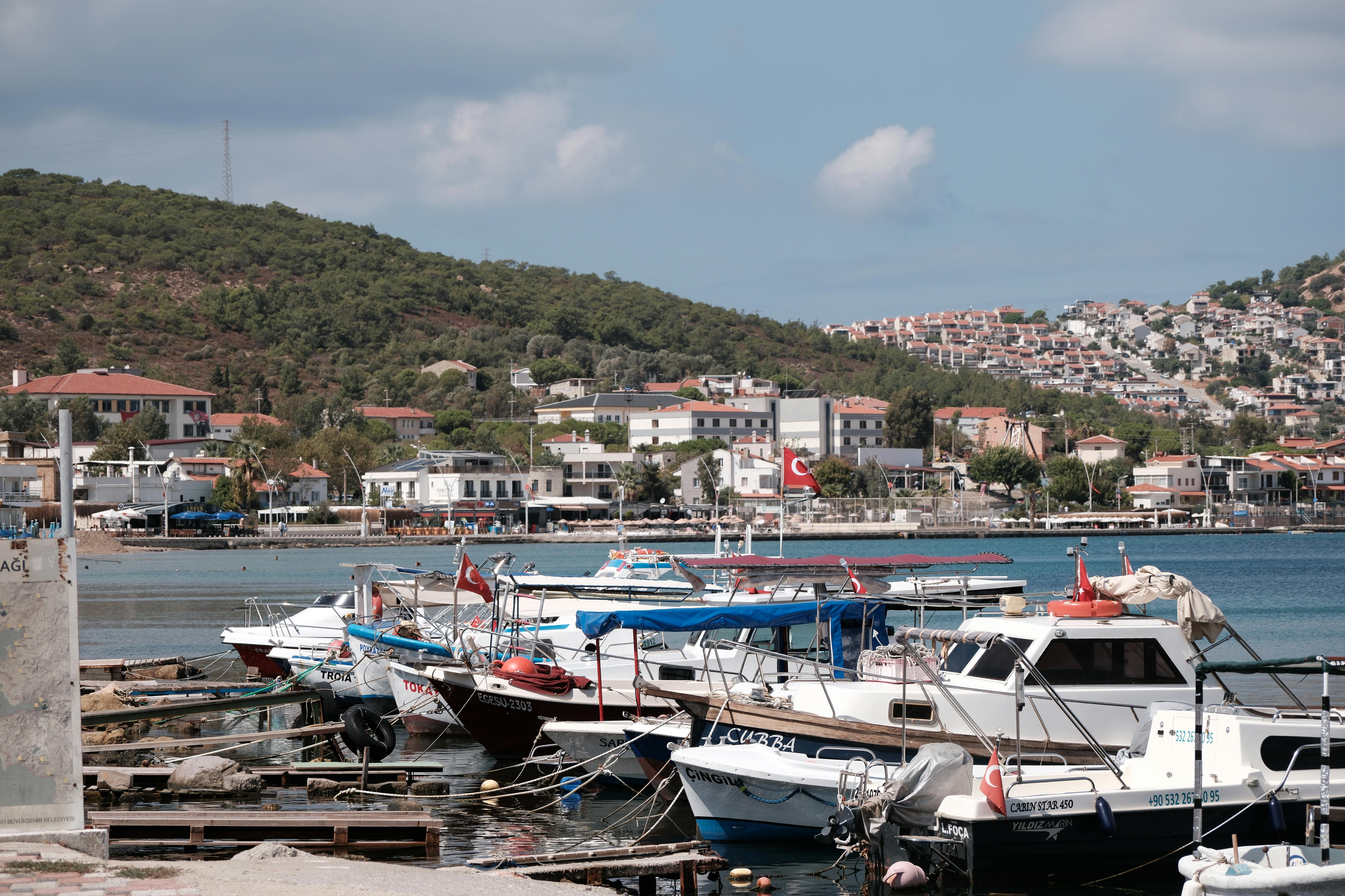 Scenic View of Foça Marina in İzmir, Türkiye · Free Stock Photo