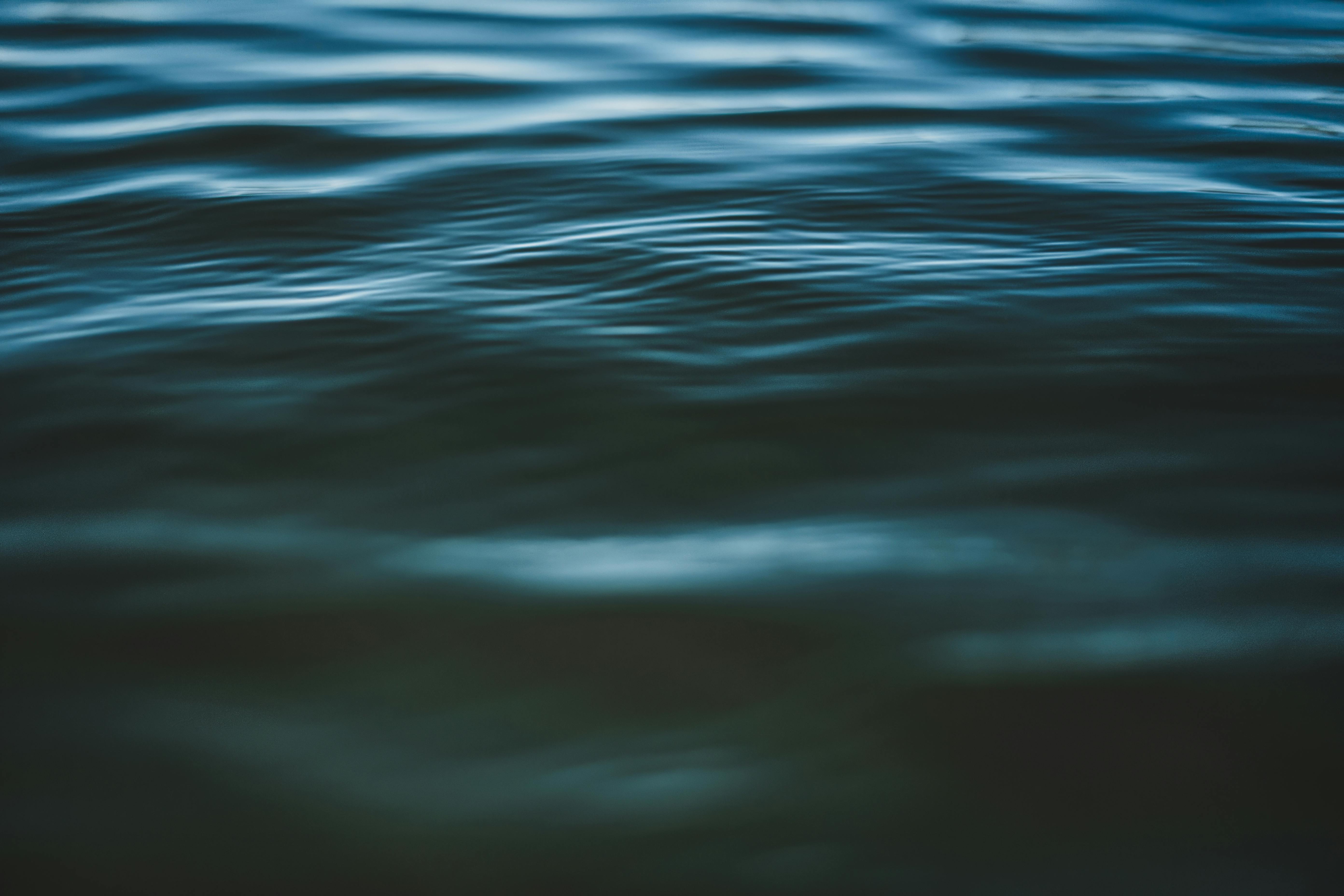 Calm Rippled Water Surface Abstract · Free Stock Photo