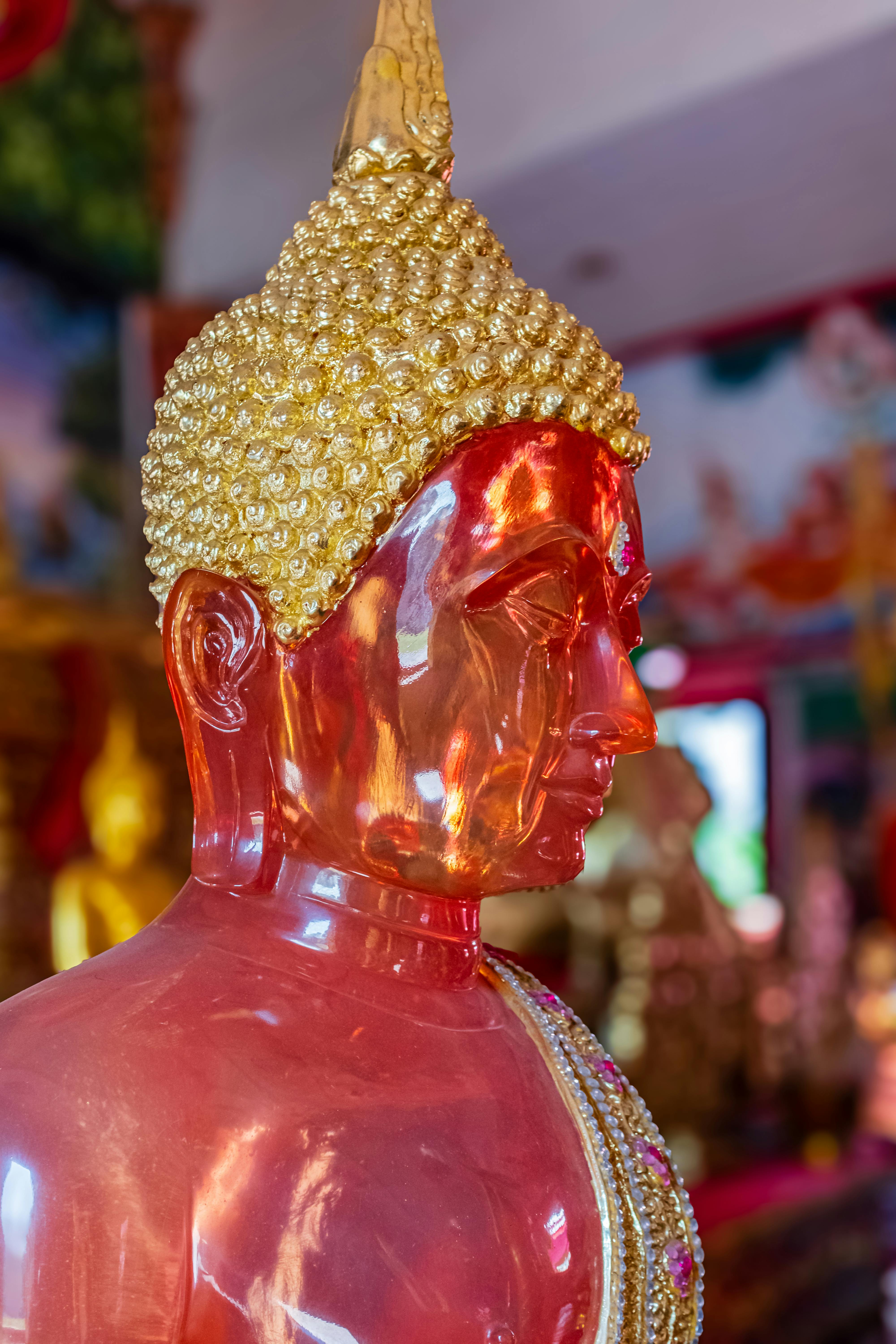 Golden Buddha Statue at Bangkok Temple · Free Stock Photo
