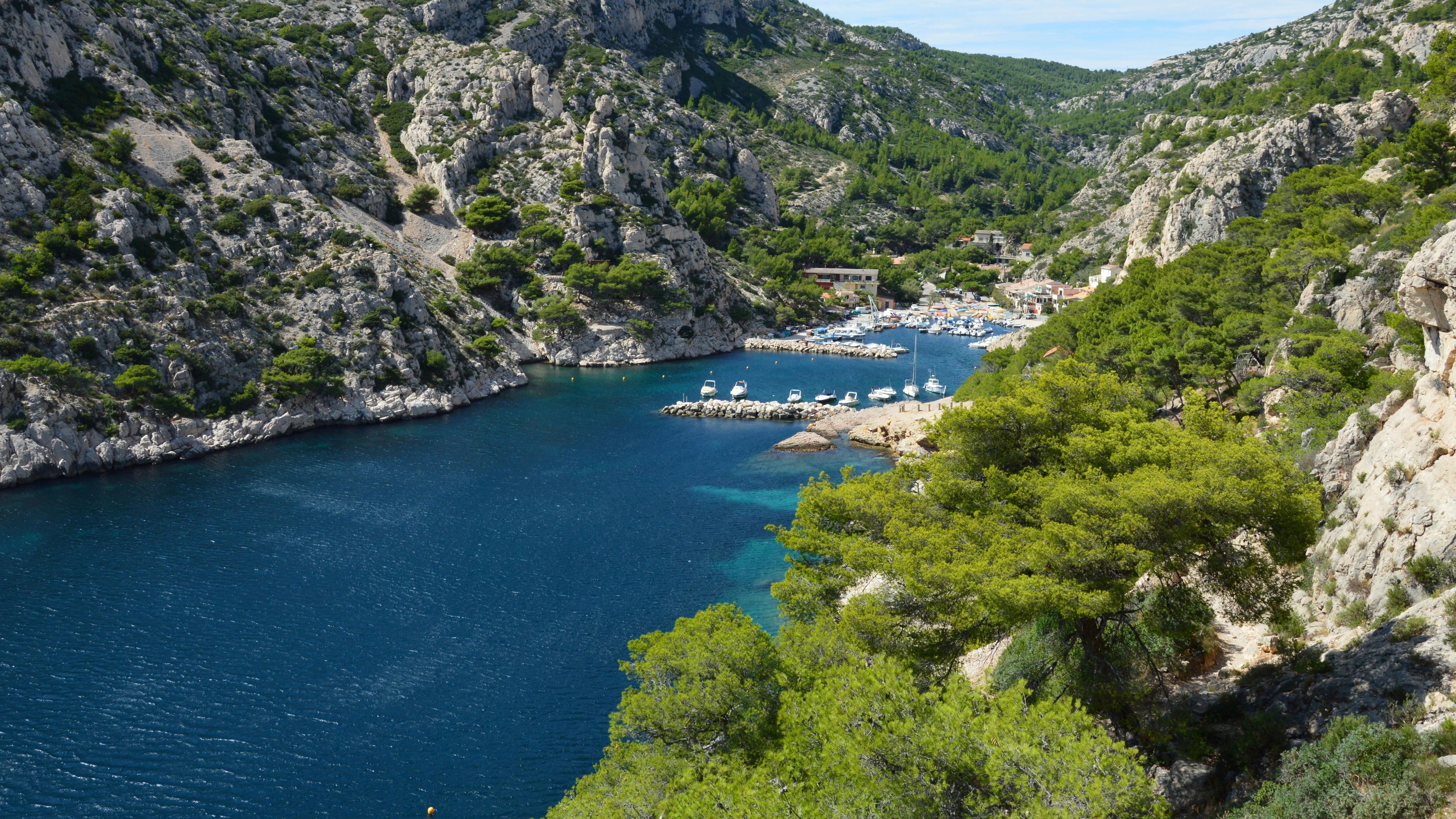 Scenic View of Calanque de Morgiou in Marseille, France · Free Stock Photo