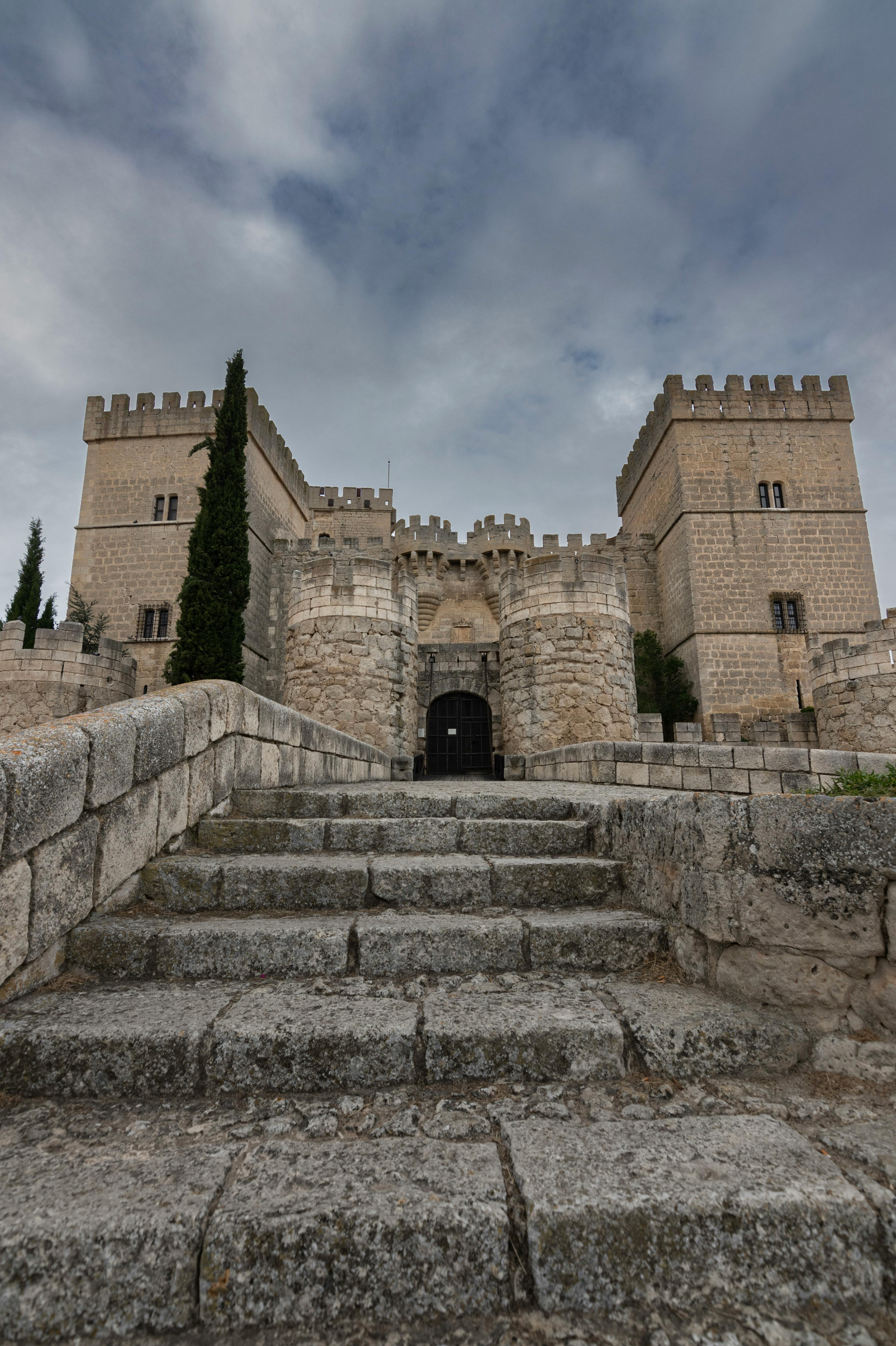 Historic Castile Castle in Ampudia, Spain · Free Stock Photo