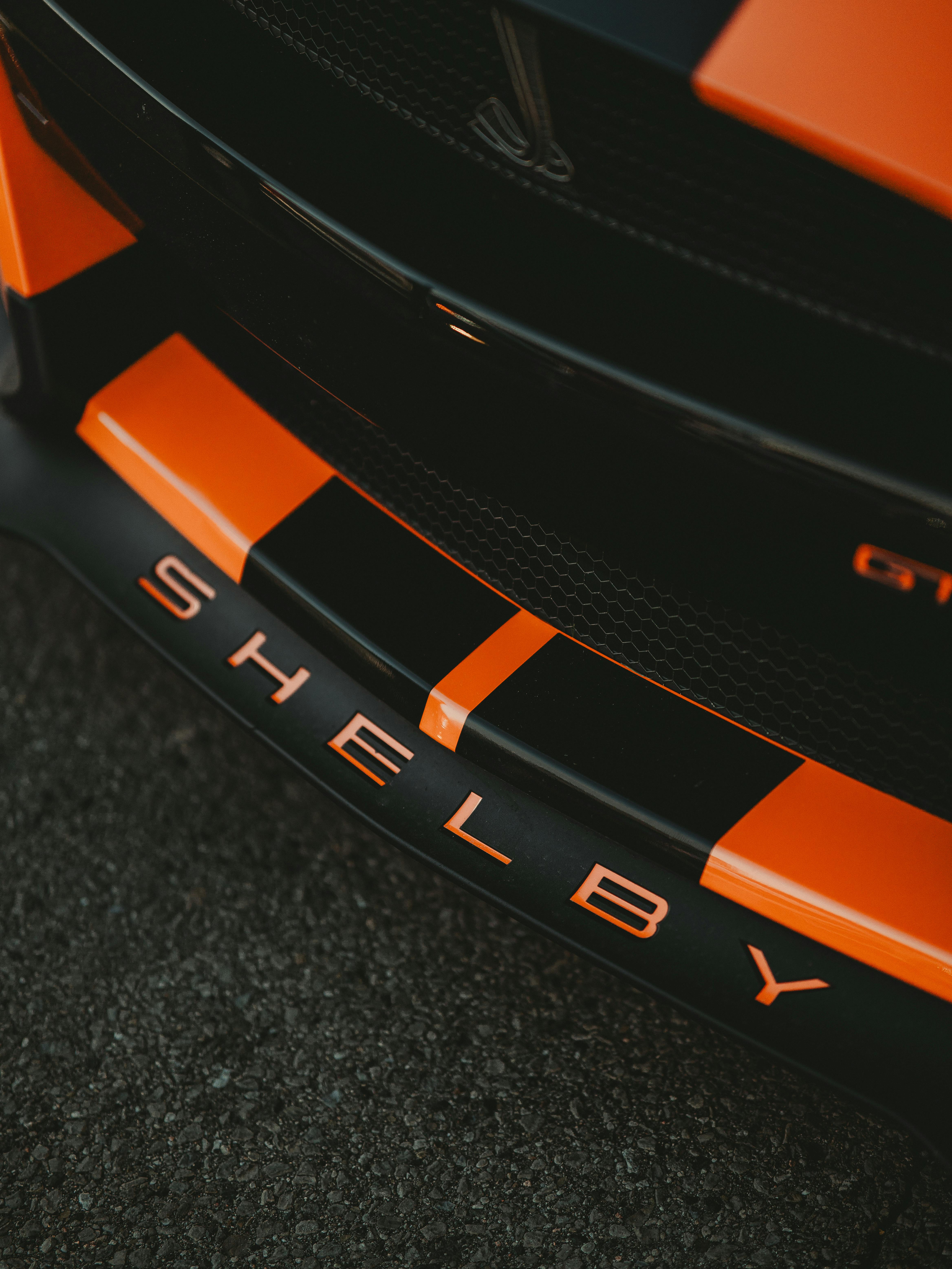 Close-up of Shelby Mustang GT500 Front Detail · Free Stock Photo