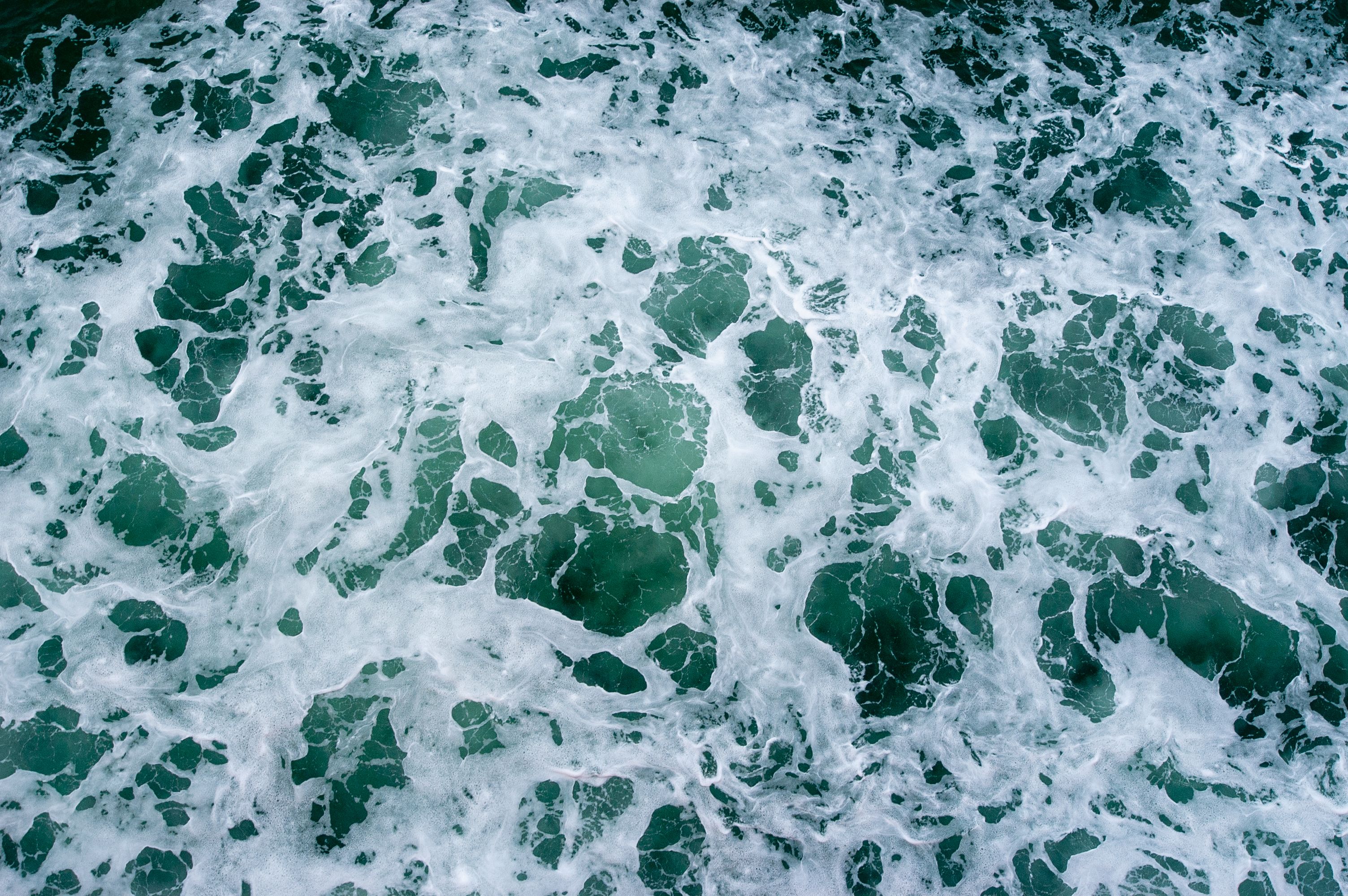 Churning Wake of the Sea · Free Stock Photo