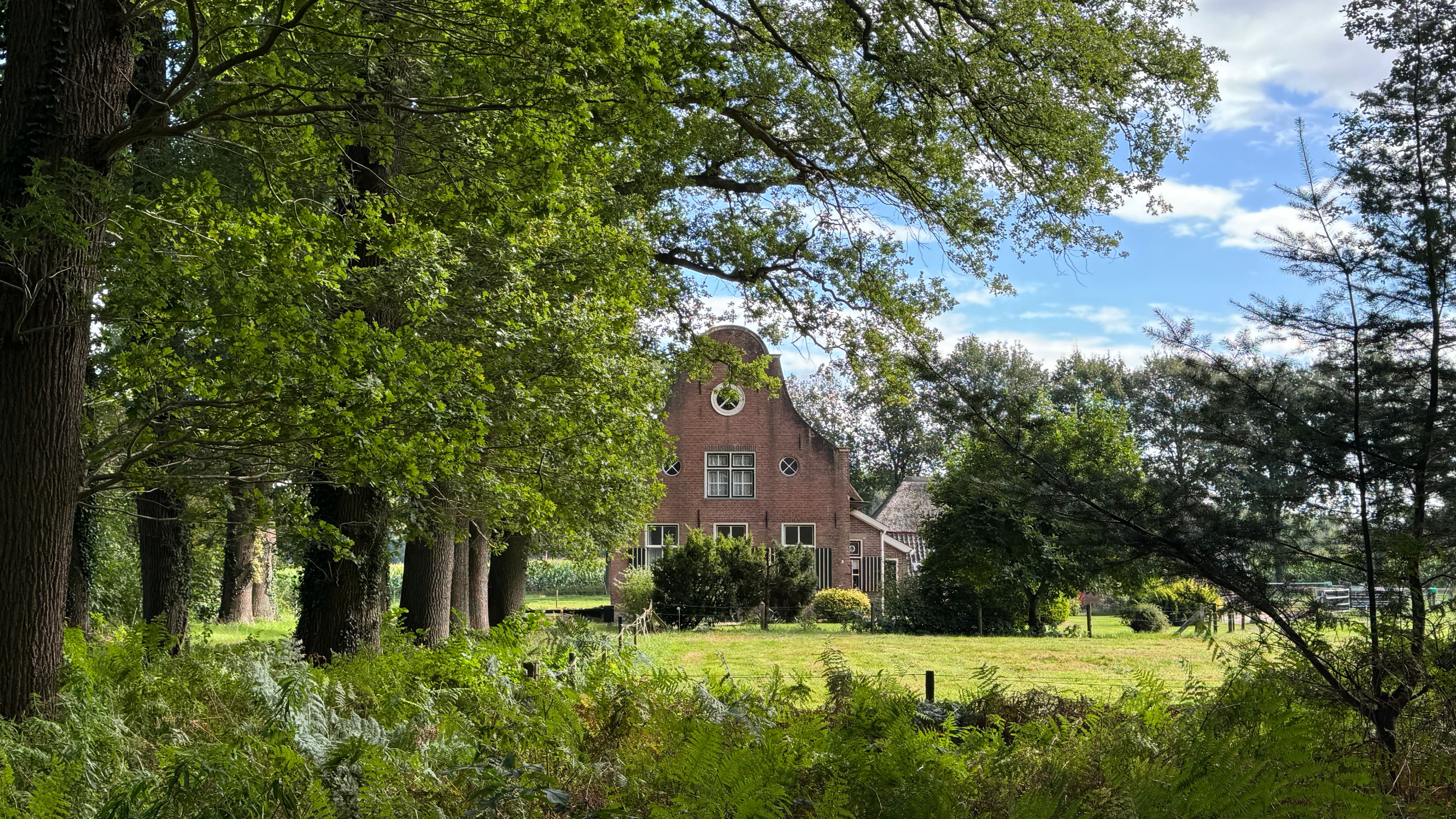 Charming Dutch Gabled House in Lush Countryside · Free Stock Photo