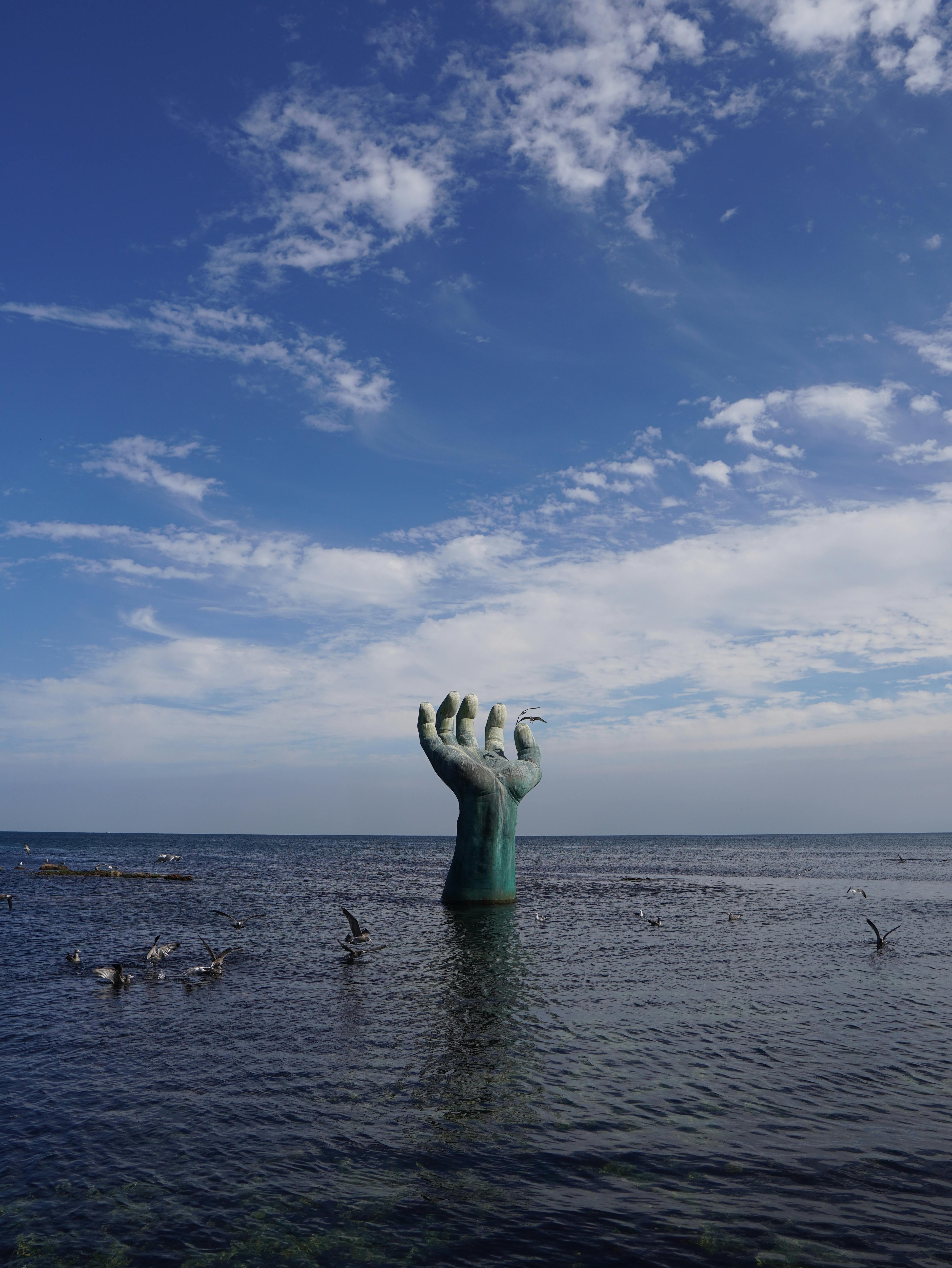 Hand of Harmony Sculpture in Pohang · Free Stock Photo