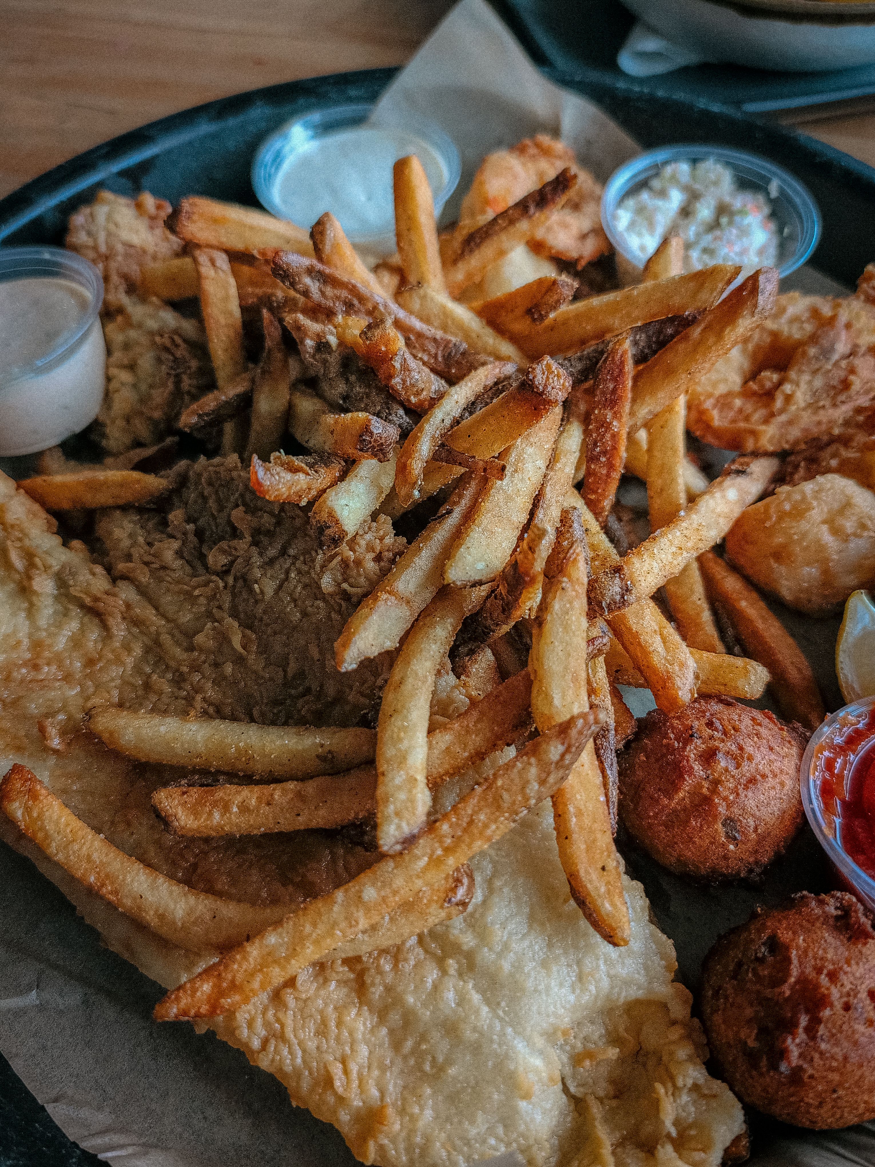 Delicious Southern Fried Fish and Fries · Free Stock Photo