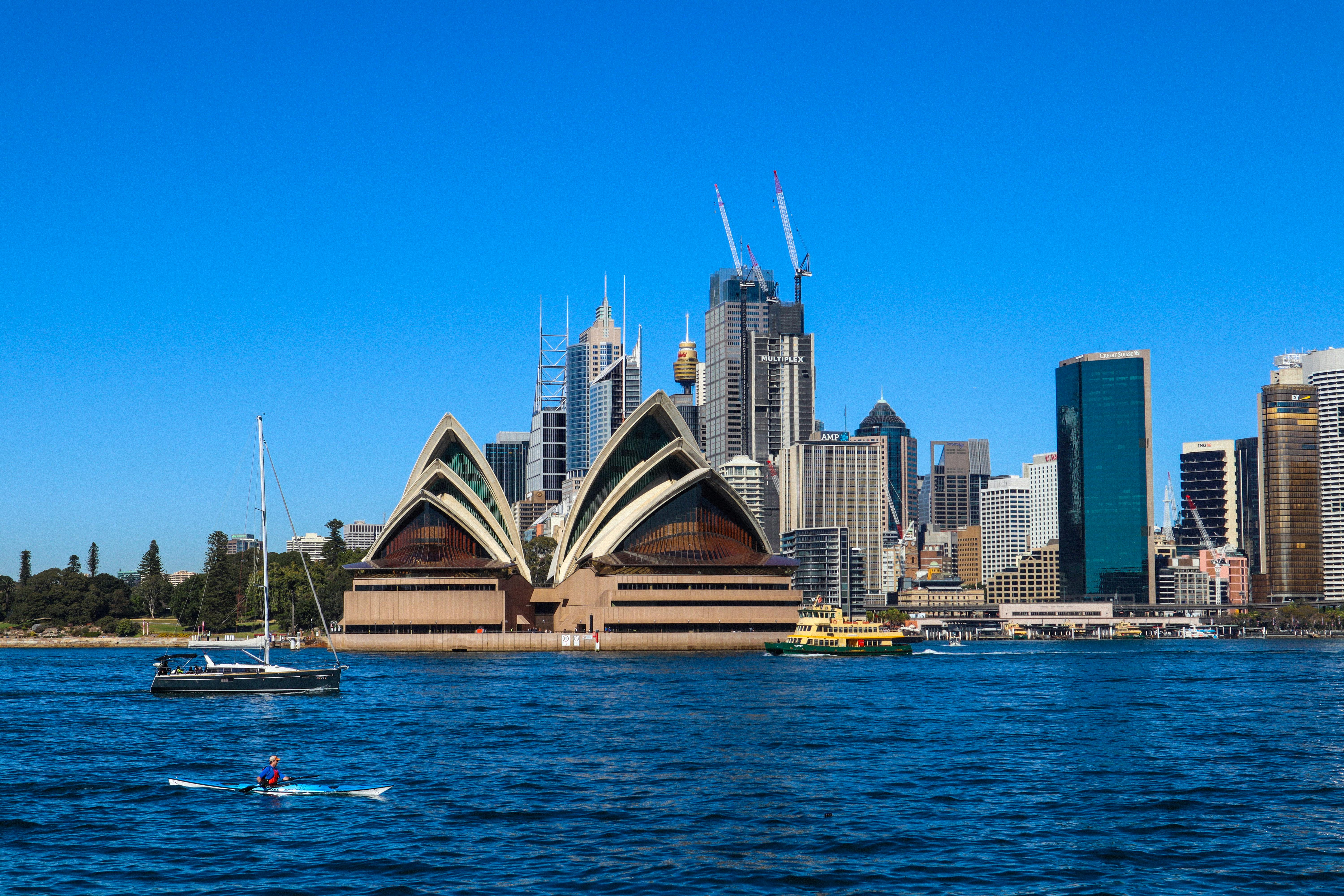 Free stock photo of australia, blue sky, blue water