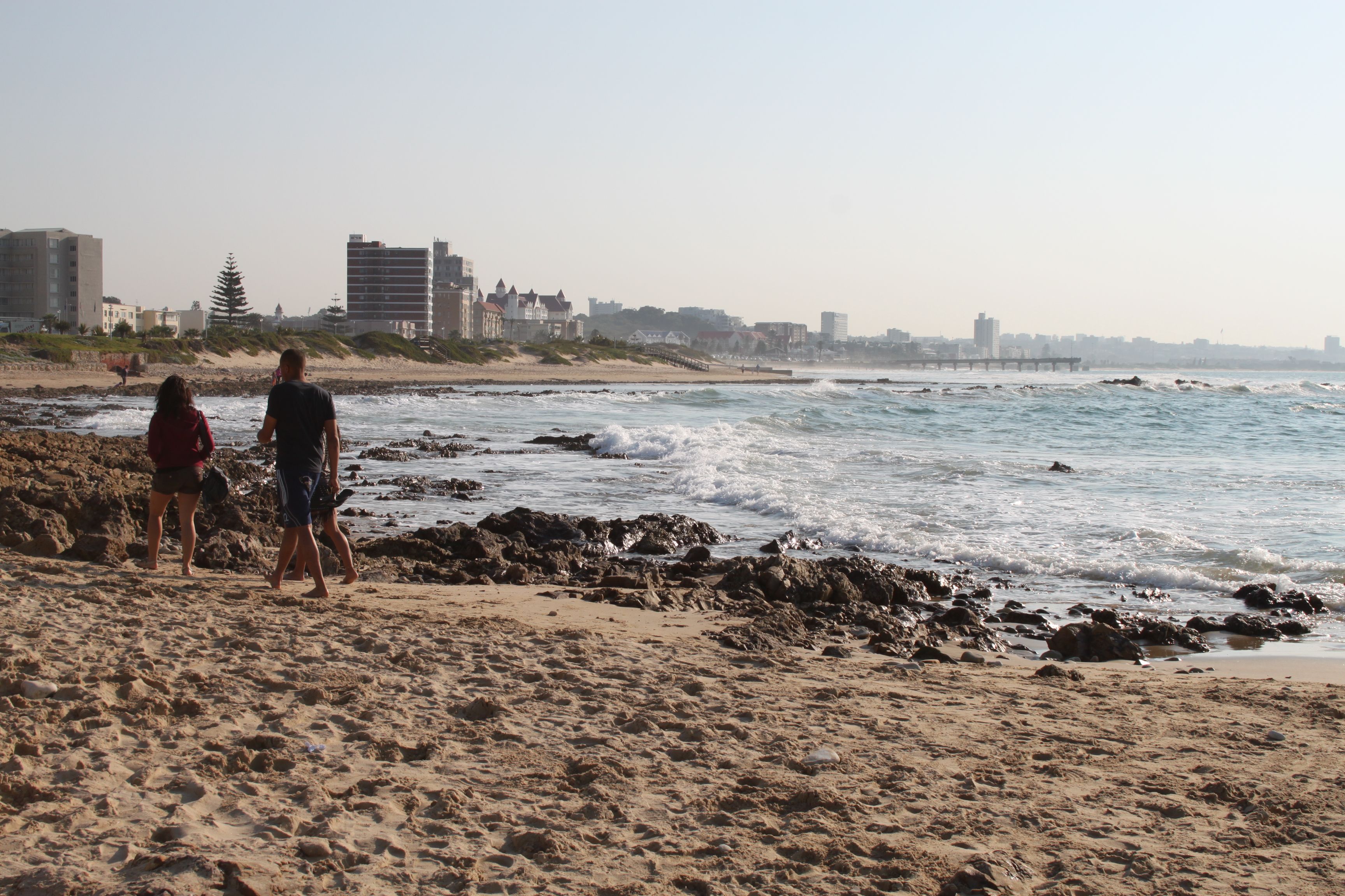 Beach Walk at Gqeberha Coastal Shore South Africa · Free Stock Photo