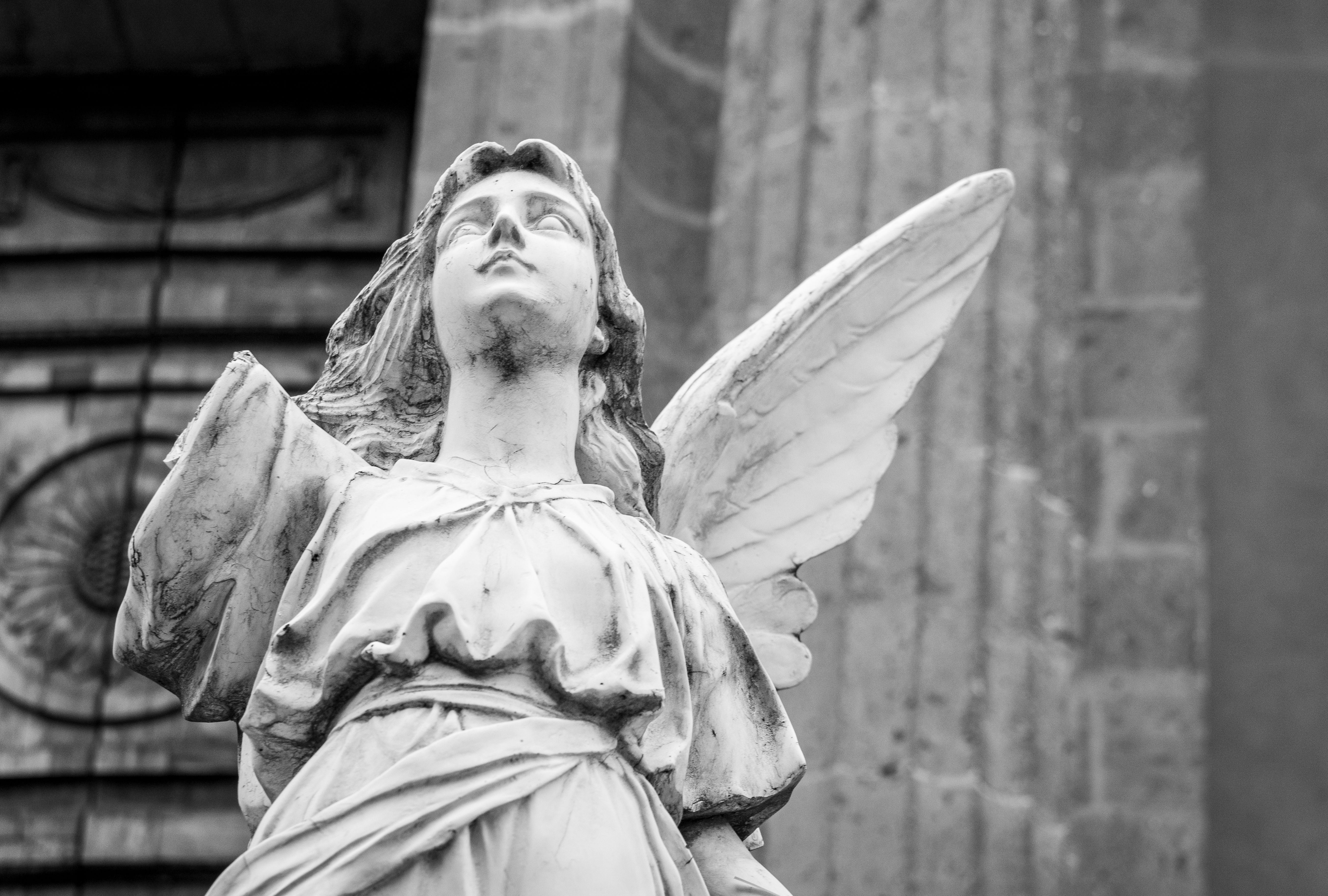 Angel Sculpture in Mexico City Church · Free Stock Photo