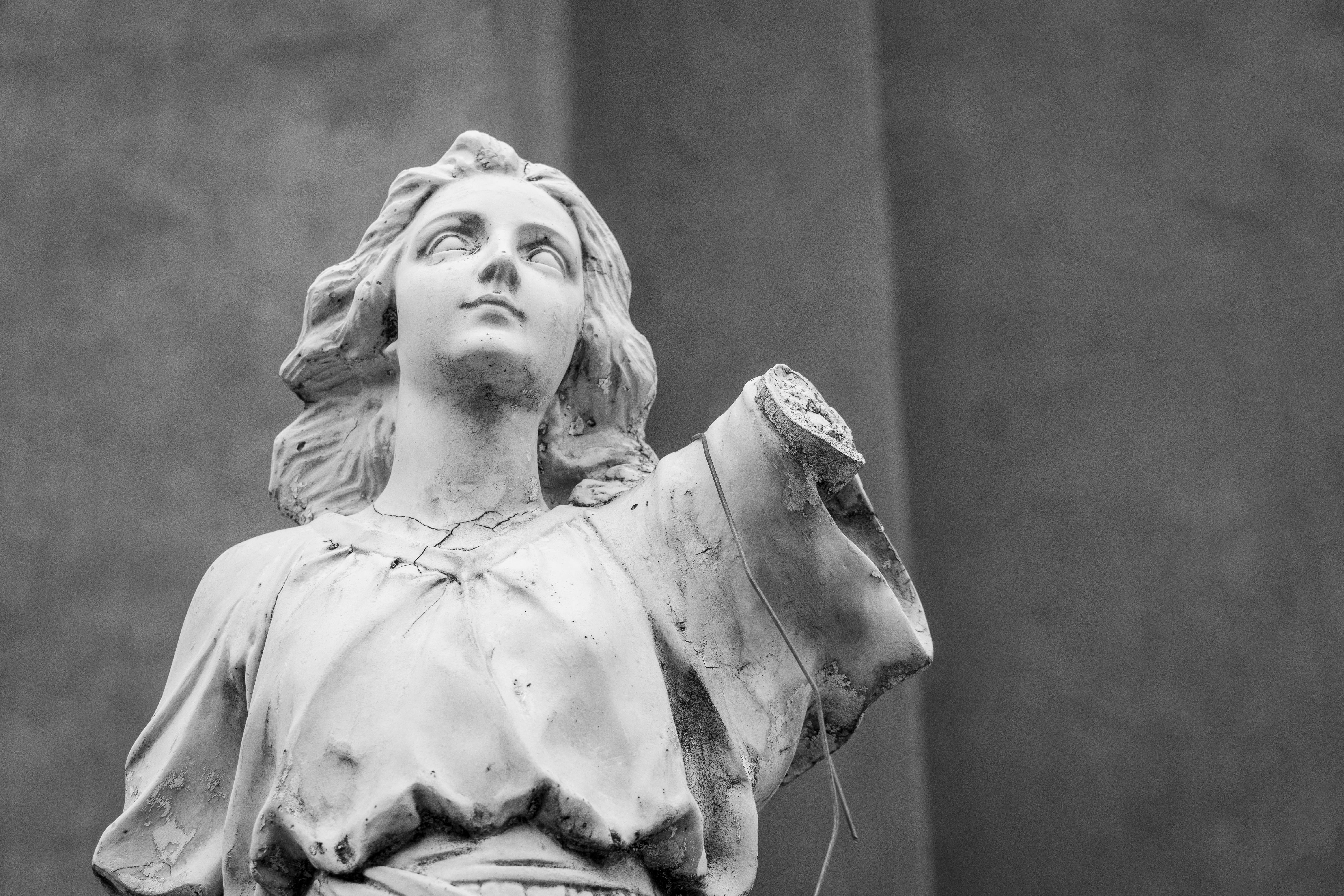 Weathered Angel Statue in Mexico City · Free Stock Photo