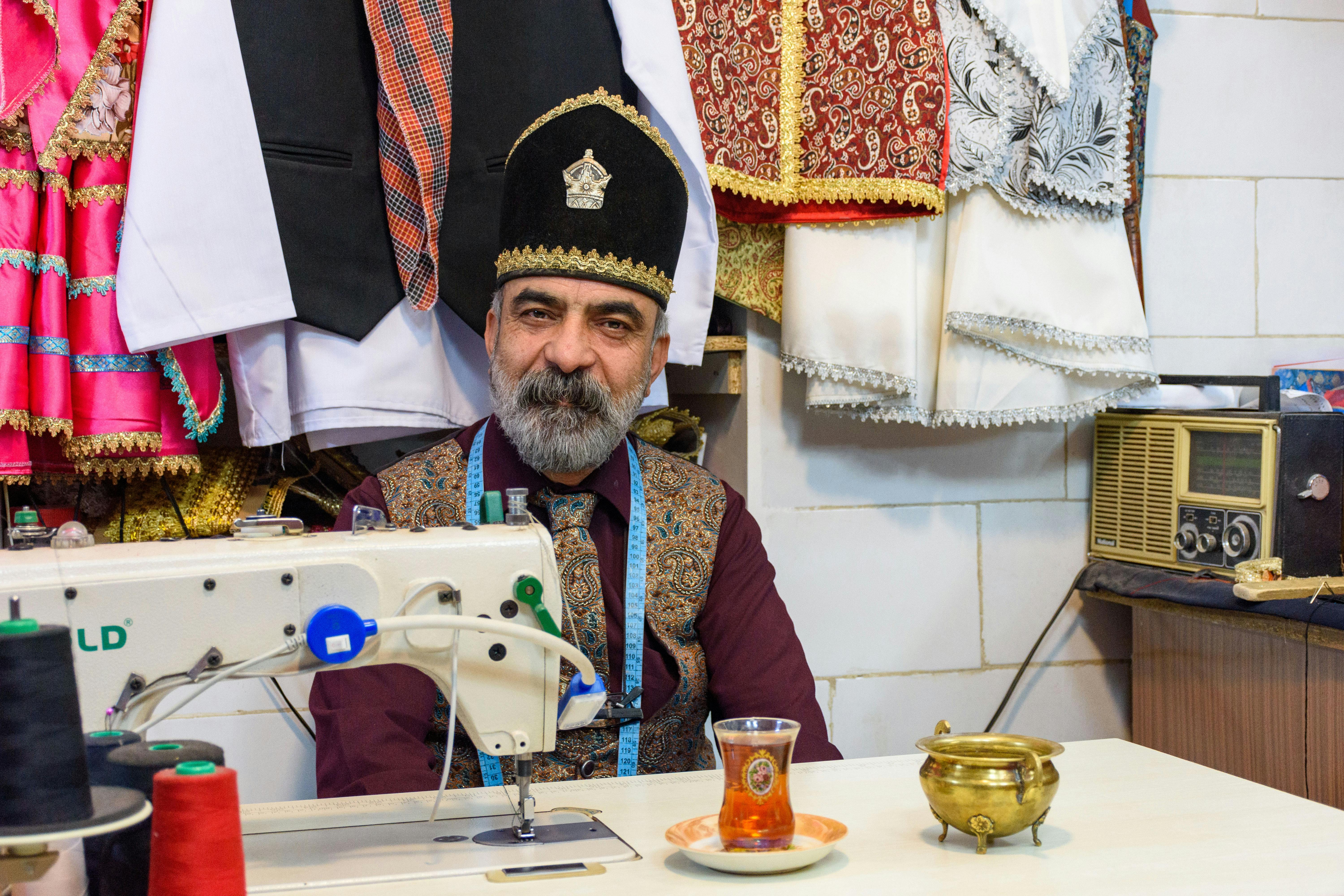 Traditional Persian Tailor in Yazd, Iran · Free Stock Photo