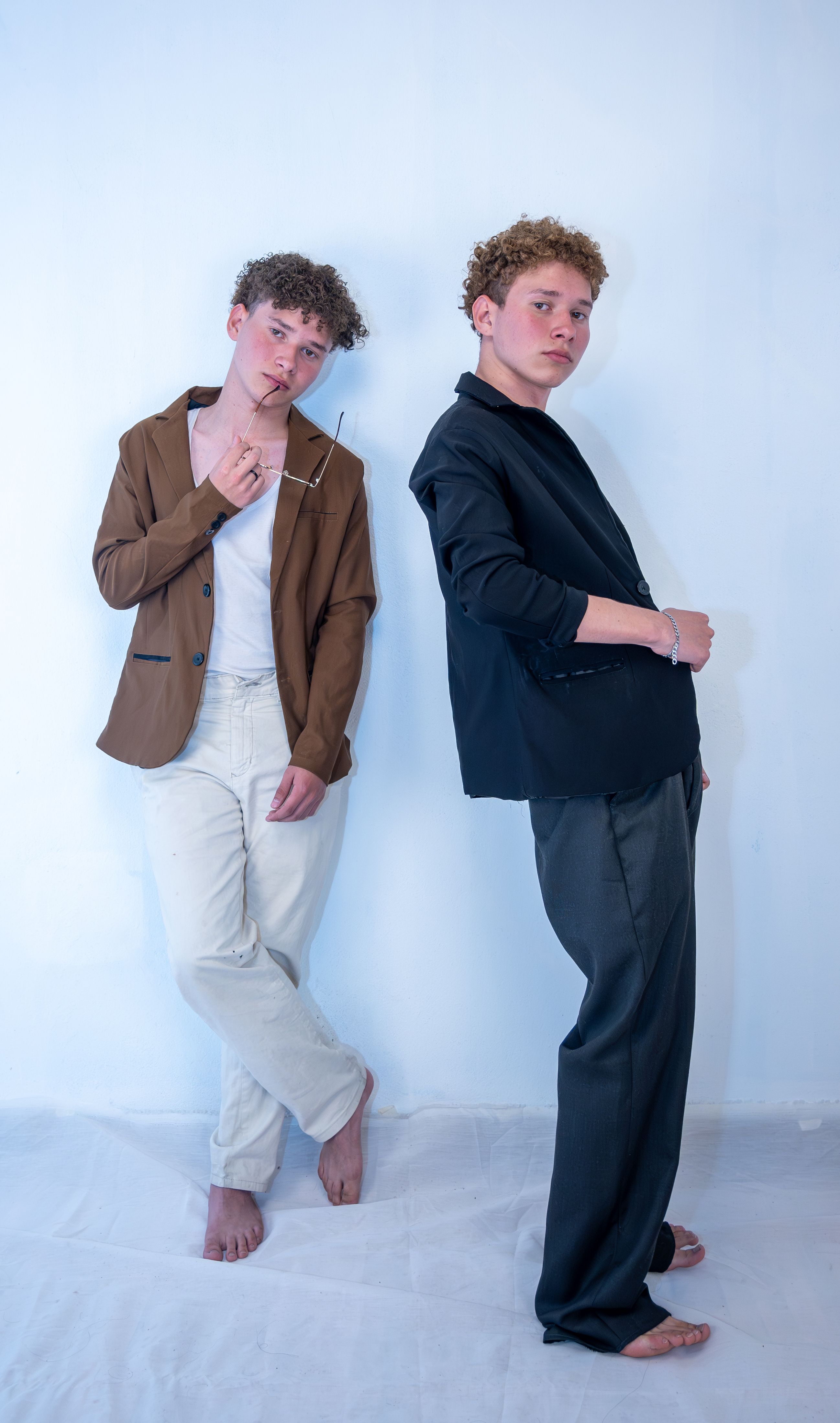 Fashionable Young Men Posing in Studio Setting · Free Stock Photo