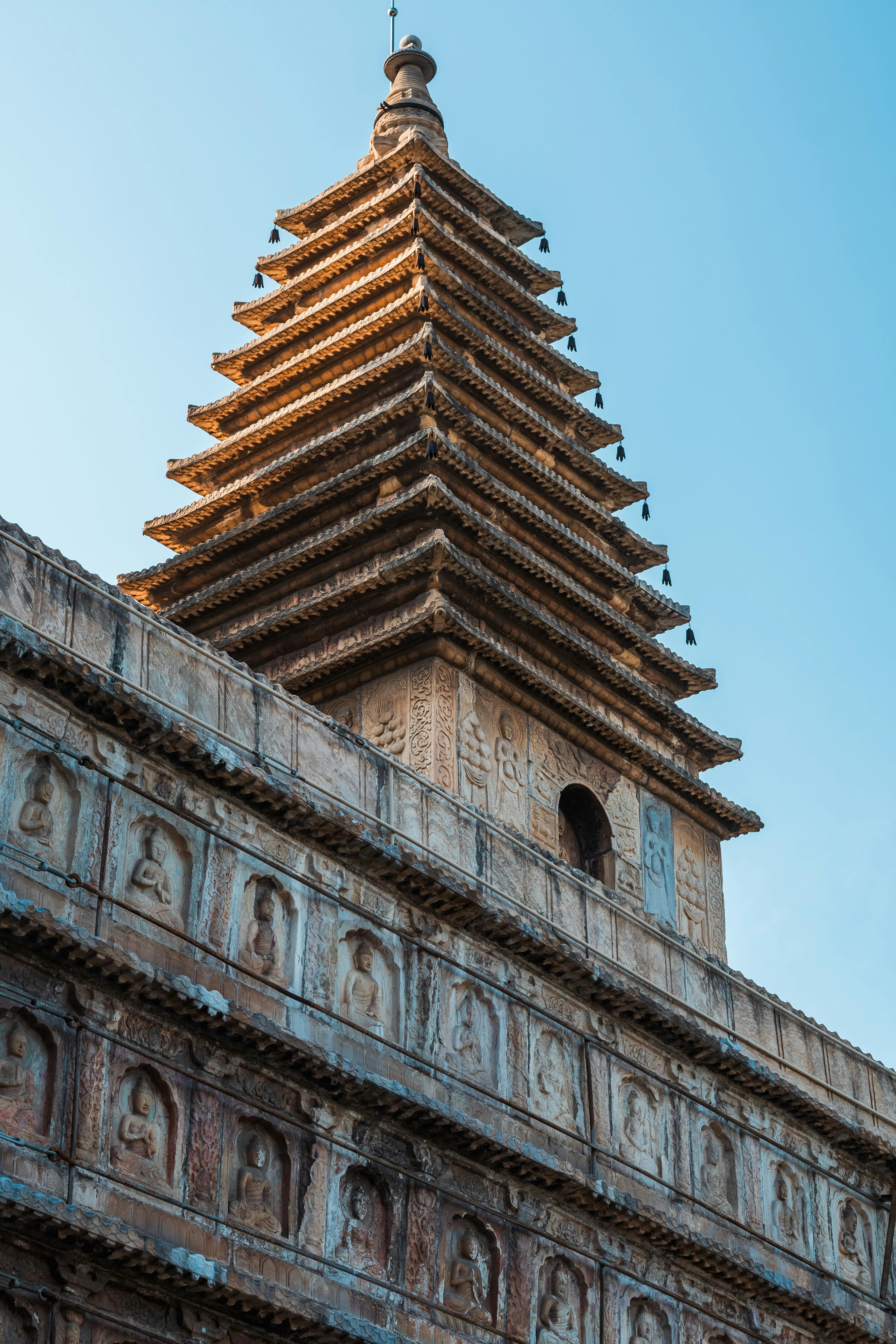 Ancient Pagoda Architecture in Beijing · Free Stock Photo