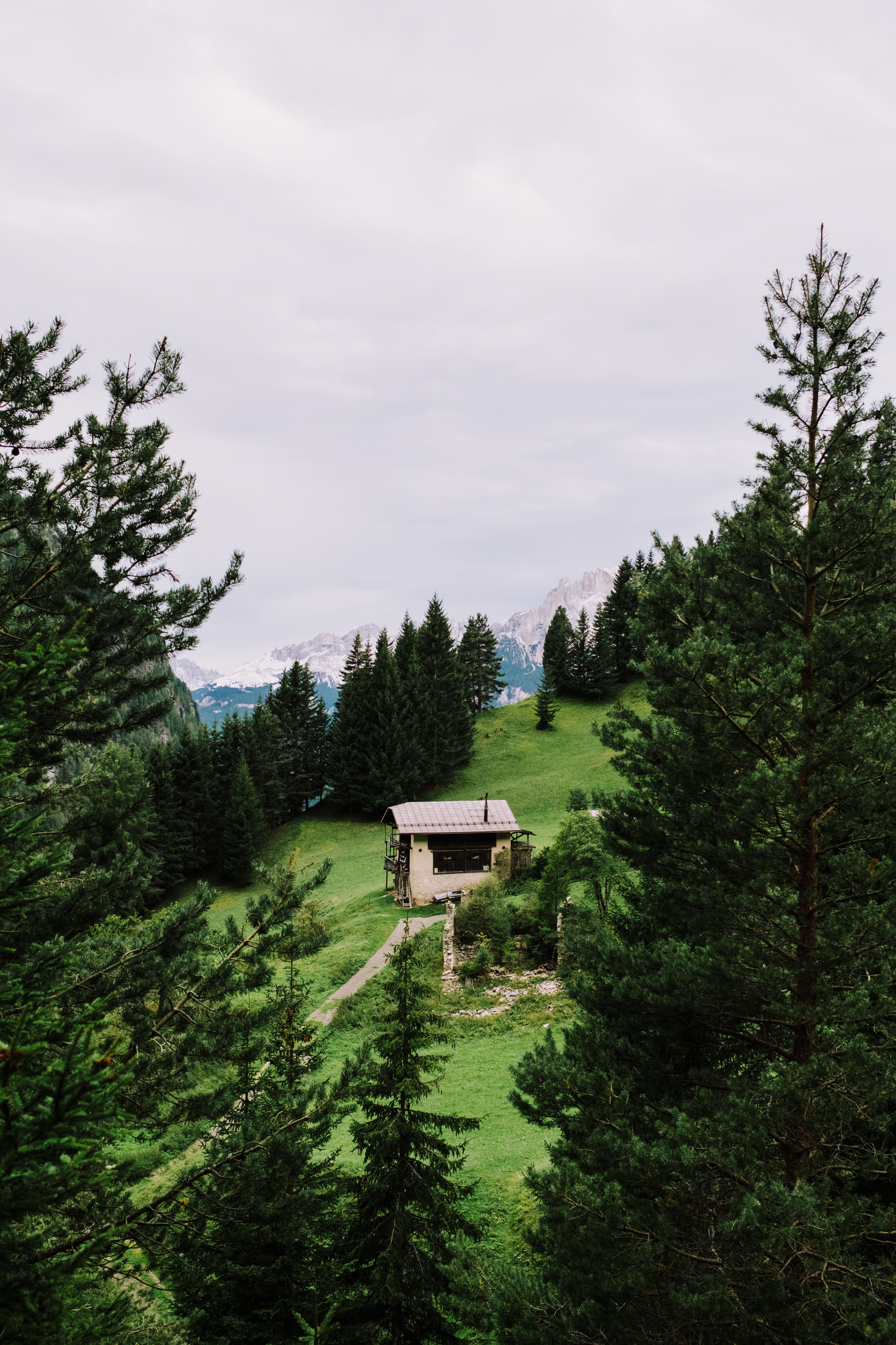 Charming Mountain Cabin in Dolomites, Italy · Free Stock Photo