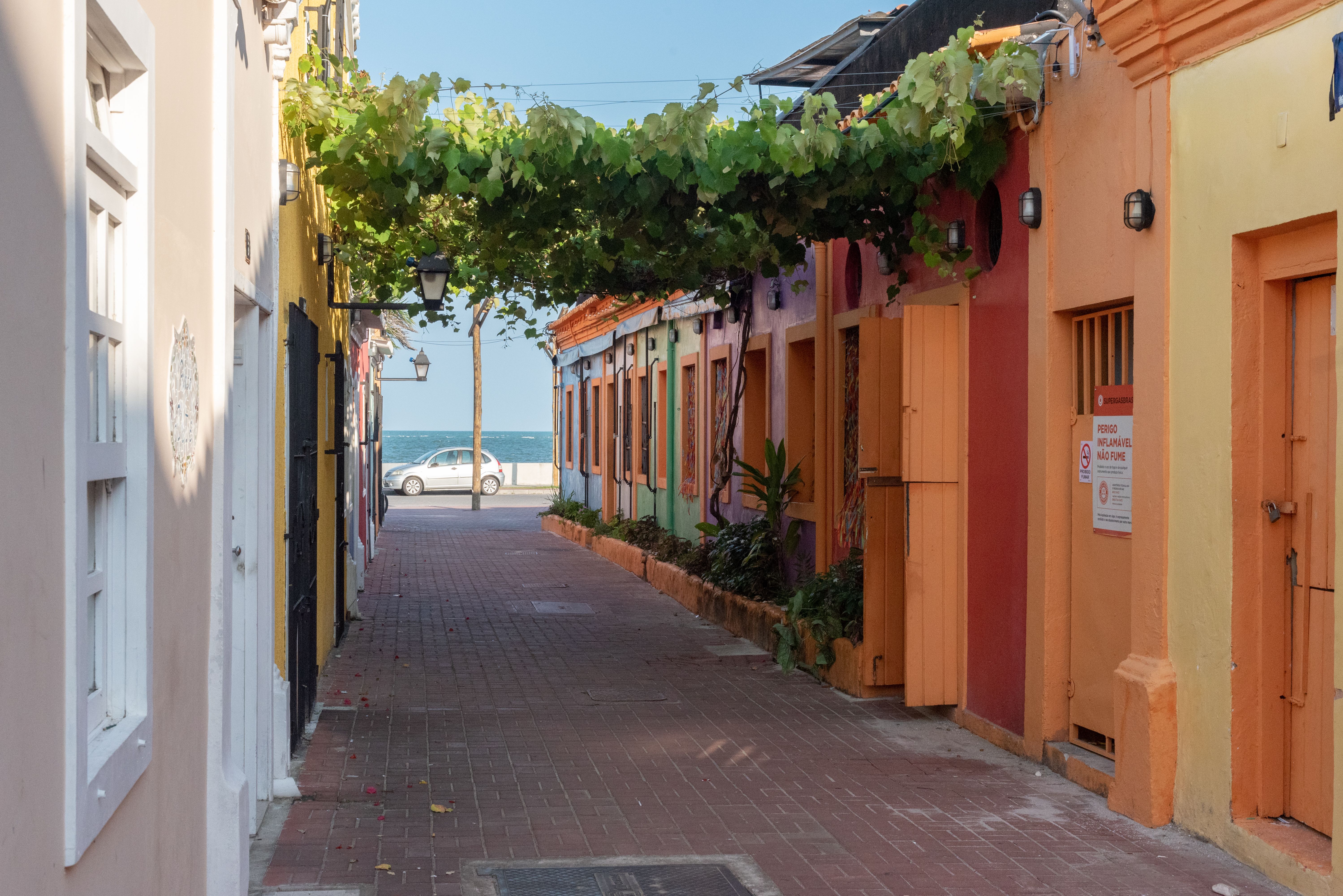 Colorful Street in Porto Seguro, Brazil · Free Stock Photo