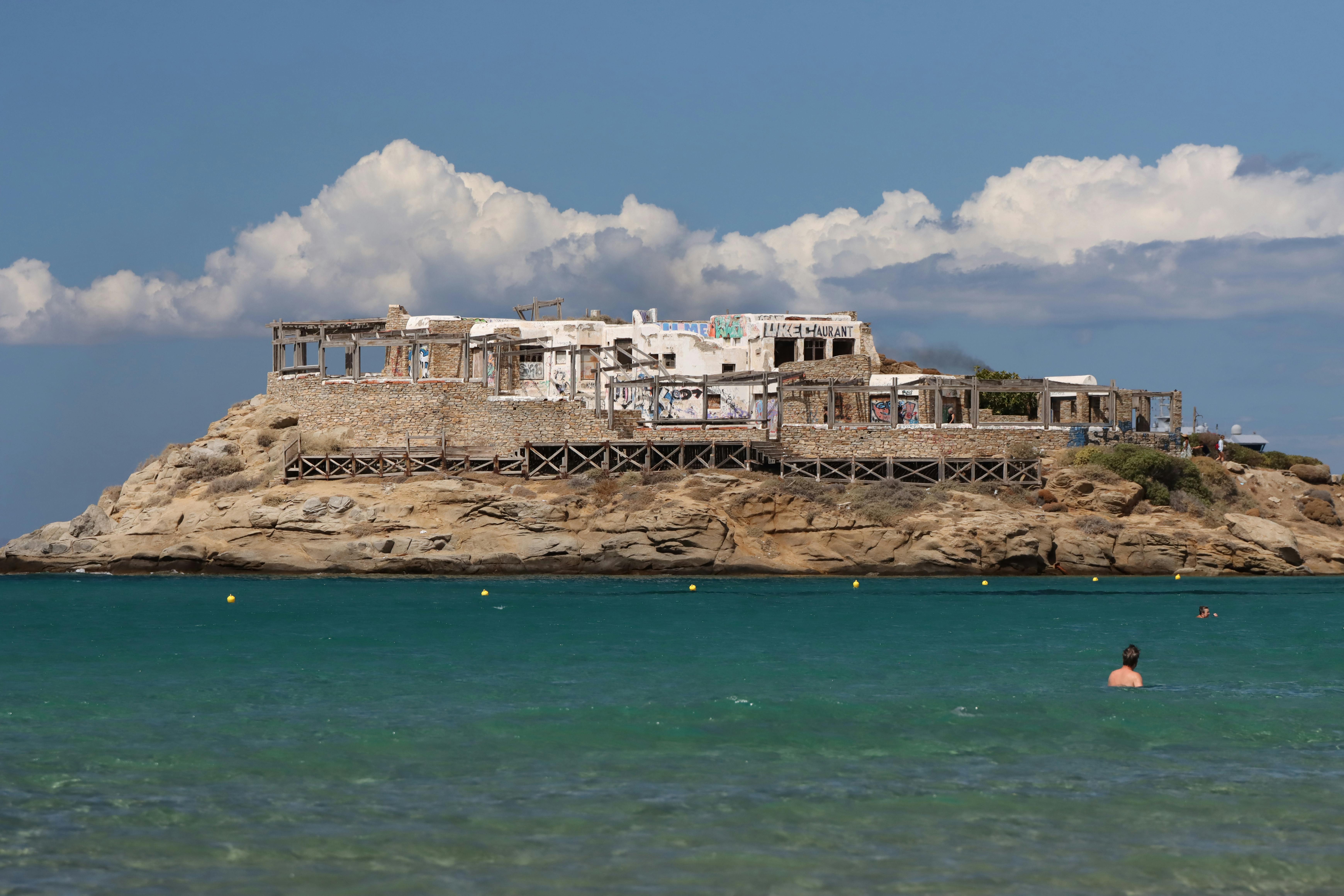 Seaside Ruins on Naxos Island, Greece · Free Stock Photo