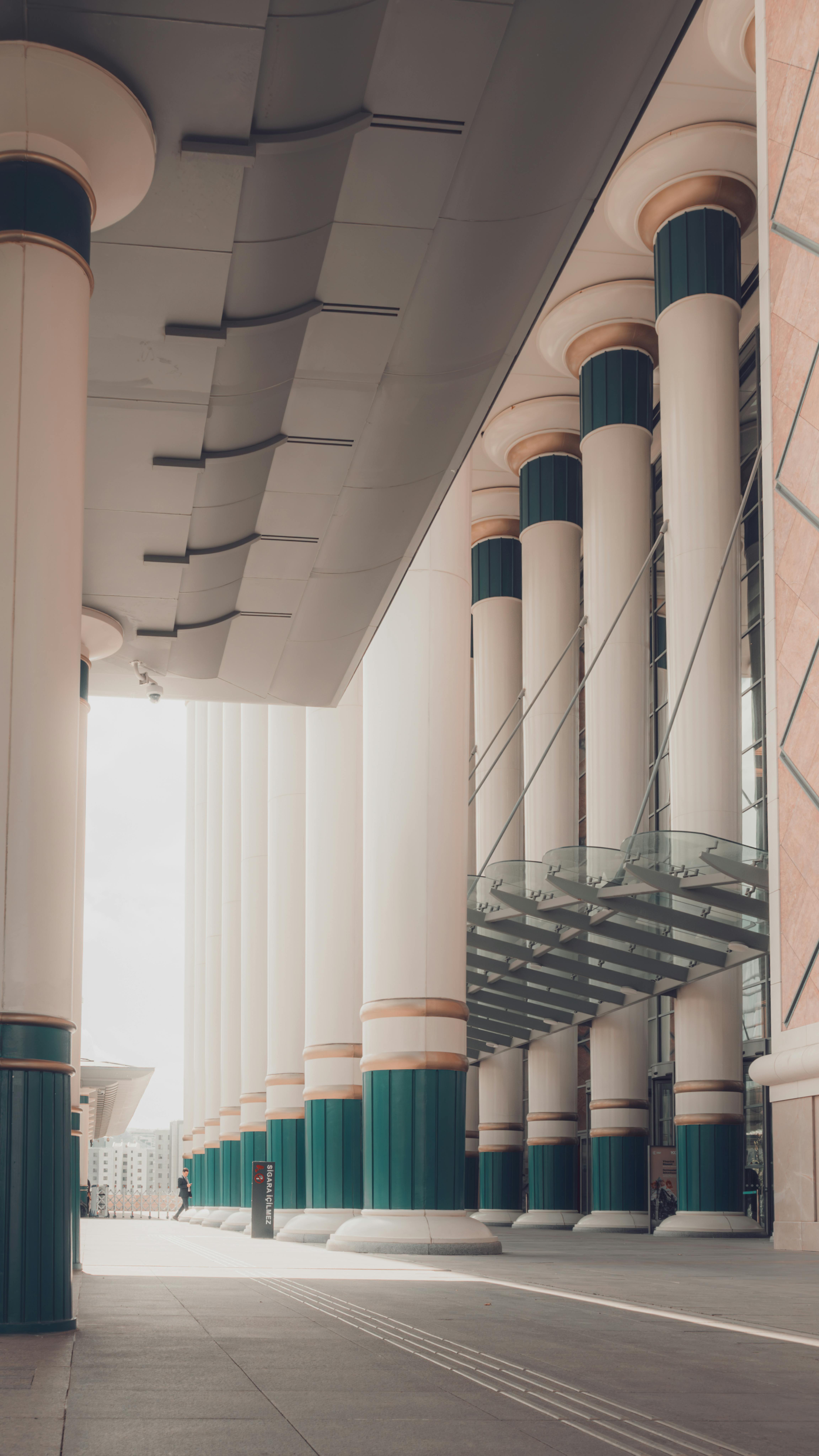 Modern Architectural Columns in Ankara · Free Stock Photo