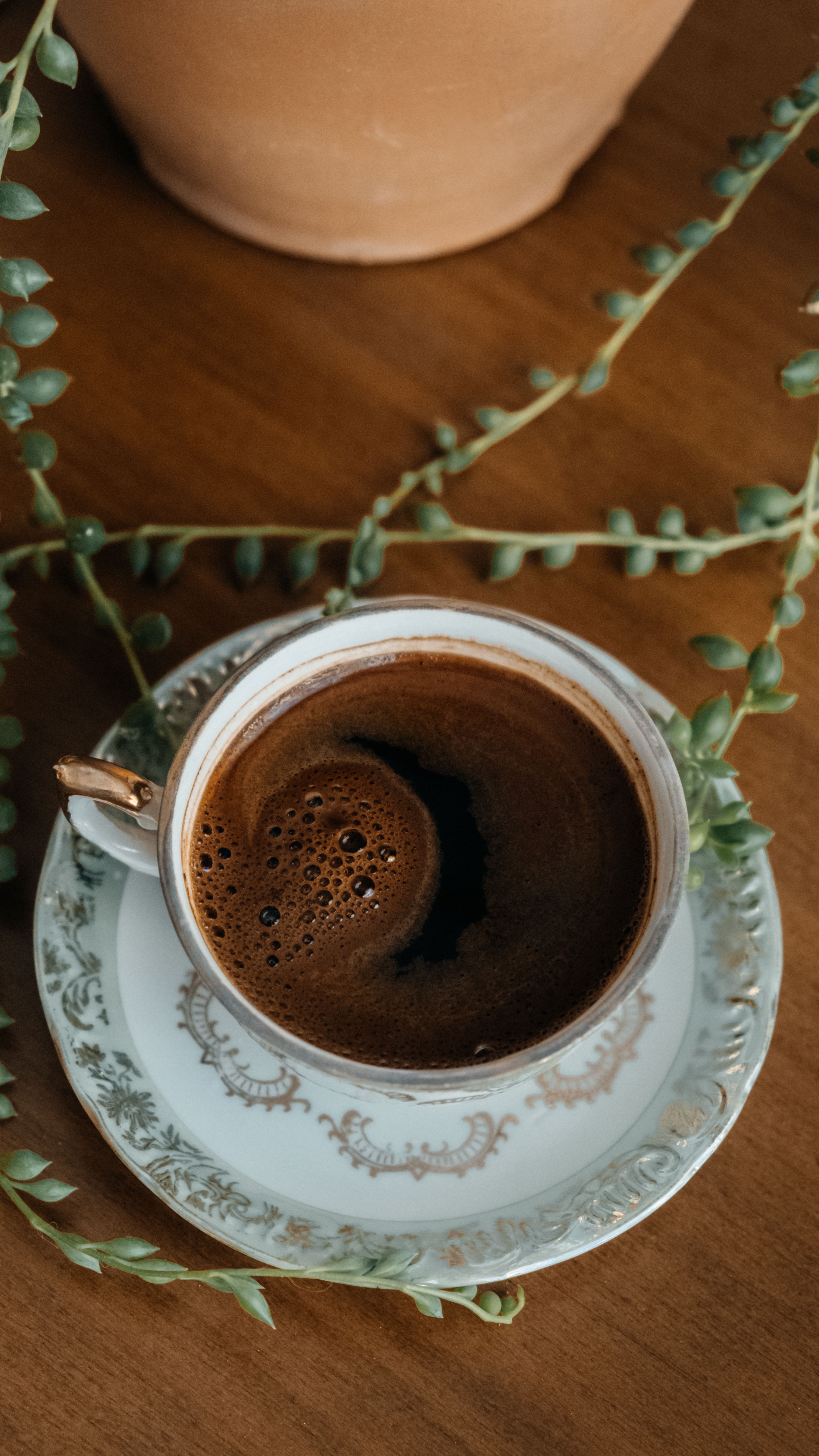 Elegant Espresso Cup in Sunlight · Free Stock Photo