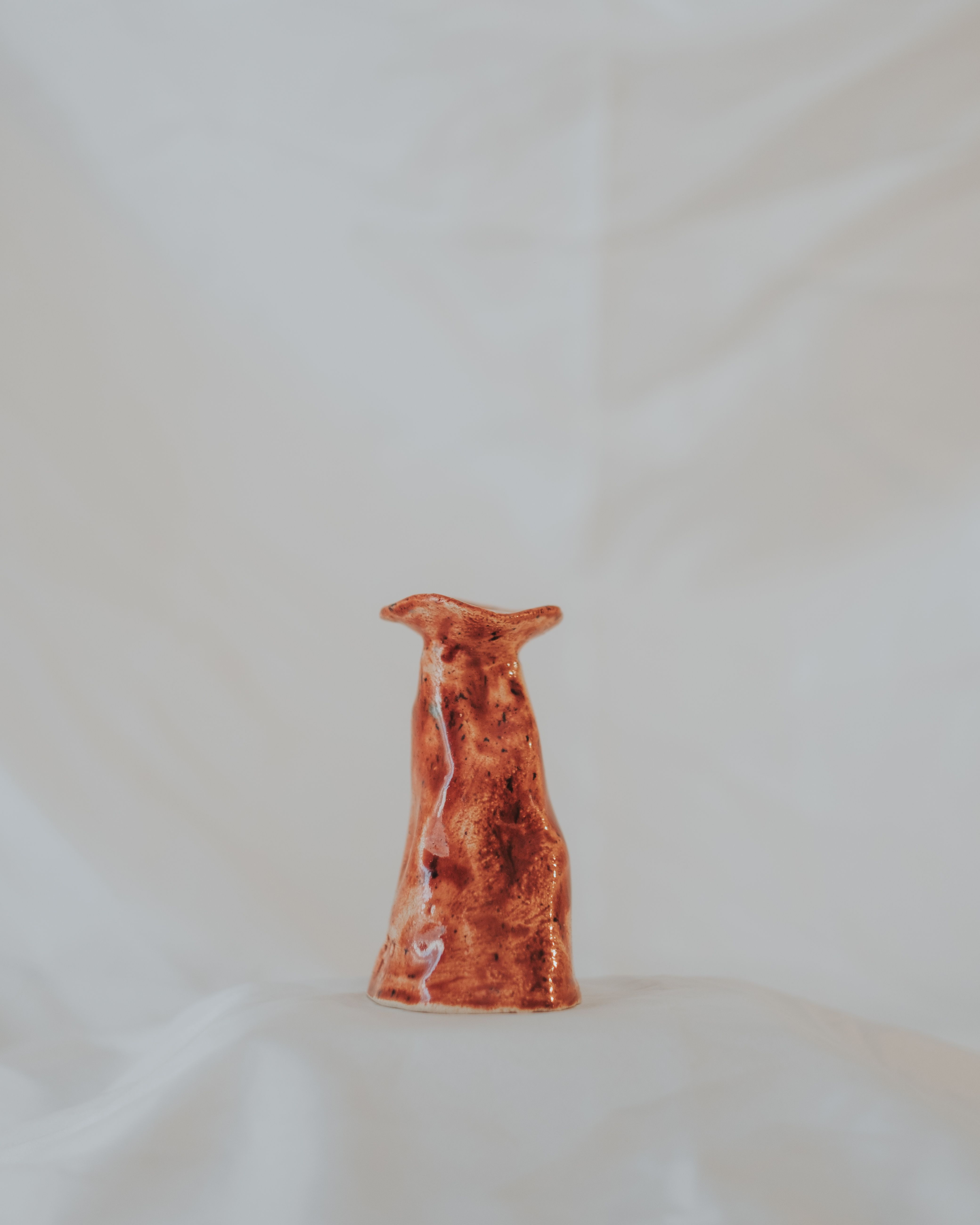 Minimalist Ceramic Sculpture in Soft Light · Free Stock Photo