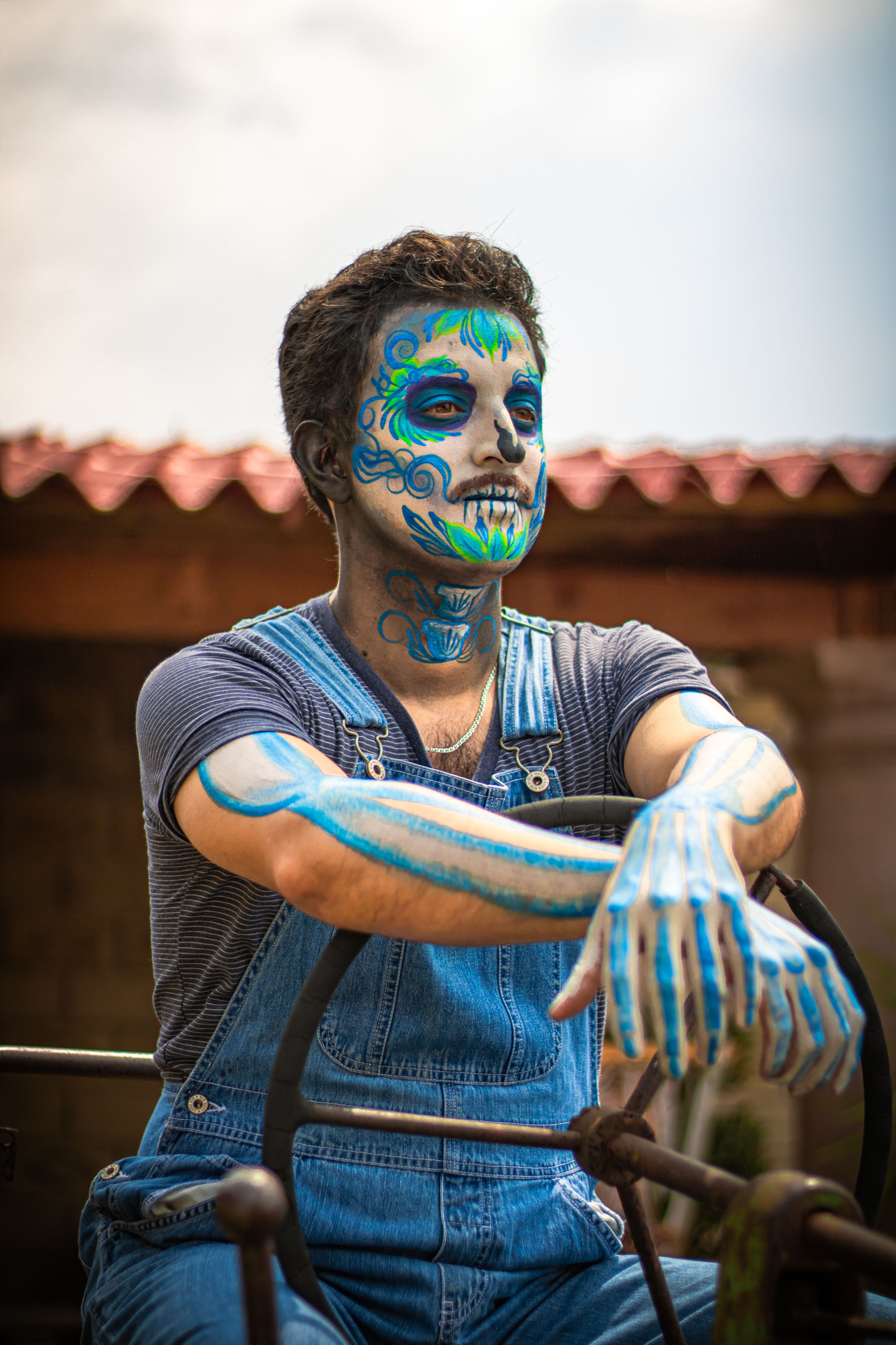Mexican Catrin Costume in Ciudad de México · Free Stock Photo