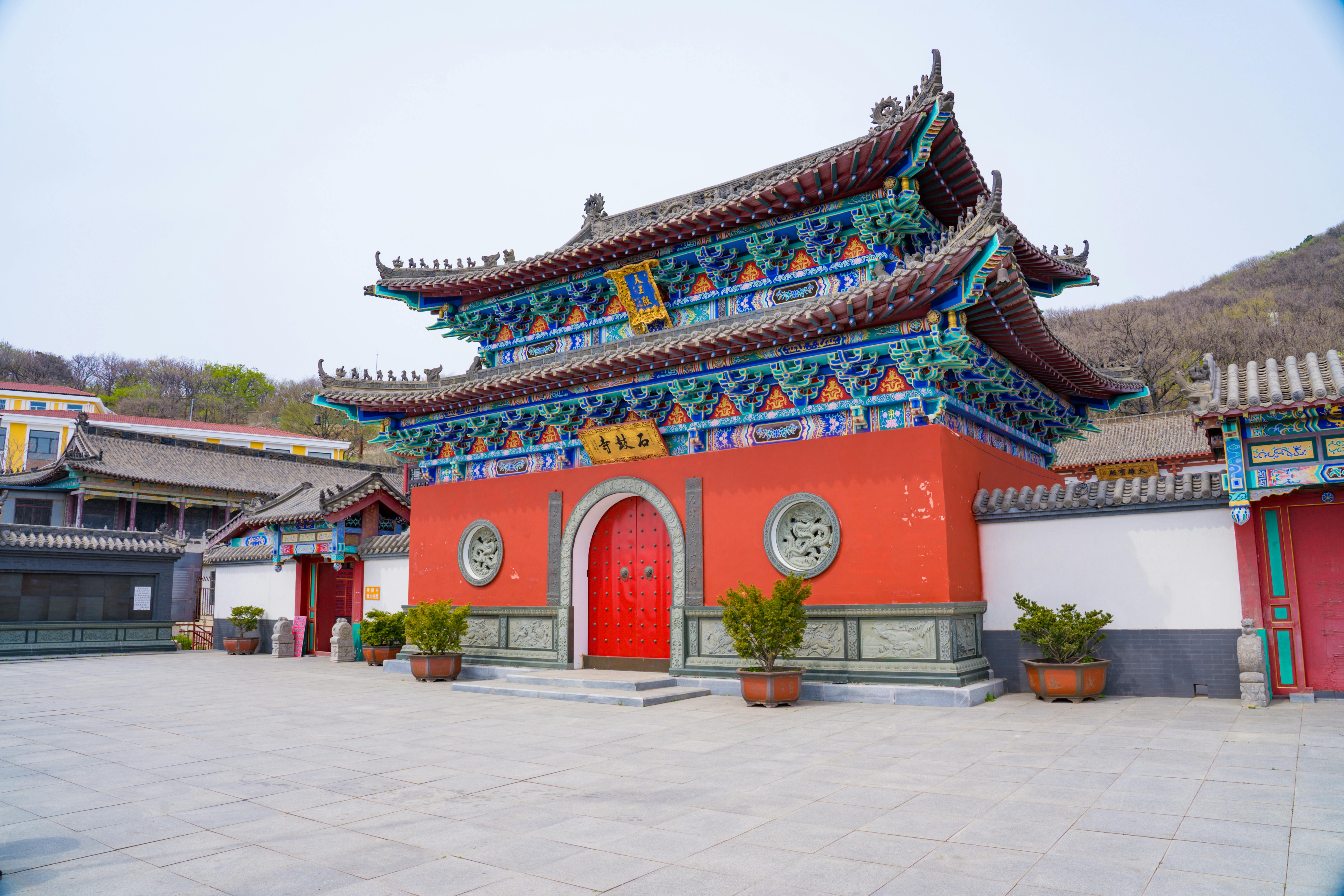 Traditional Chinese Temple in Dalian, China · Free Stock Photo